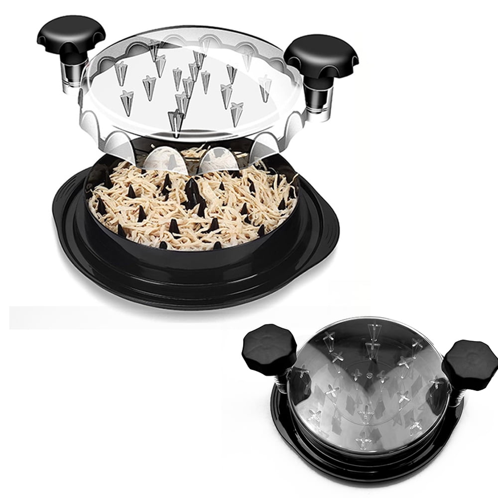 Big Chicken Shredder Tool with Transparent Lid - Large Meat Shredder ...