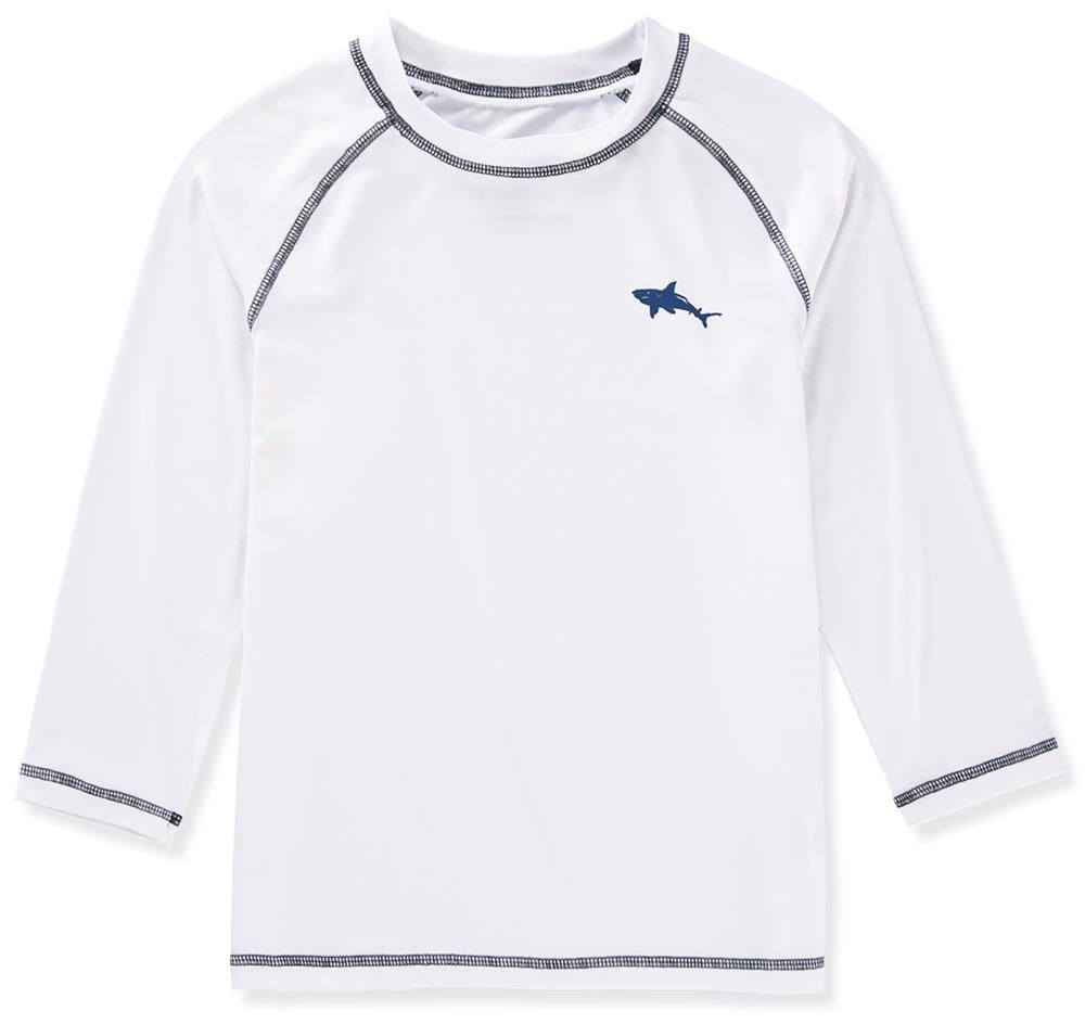Big Chill Boys 2T-18 Shark Rash Guard Short Sleeve Long Sleeve ...