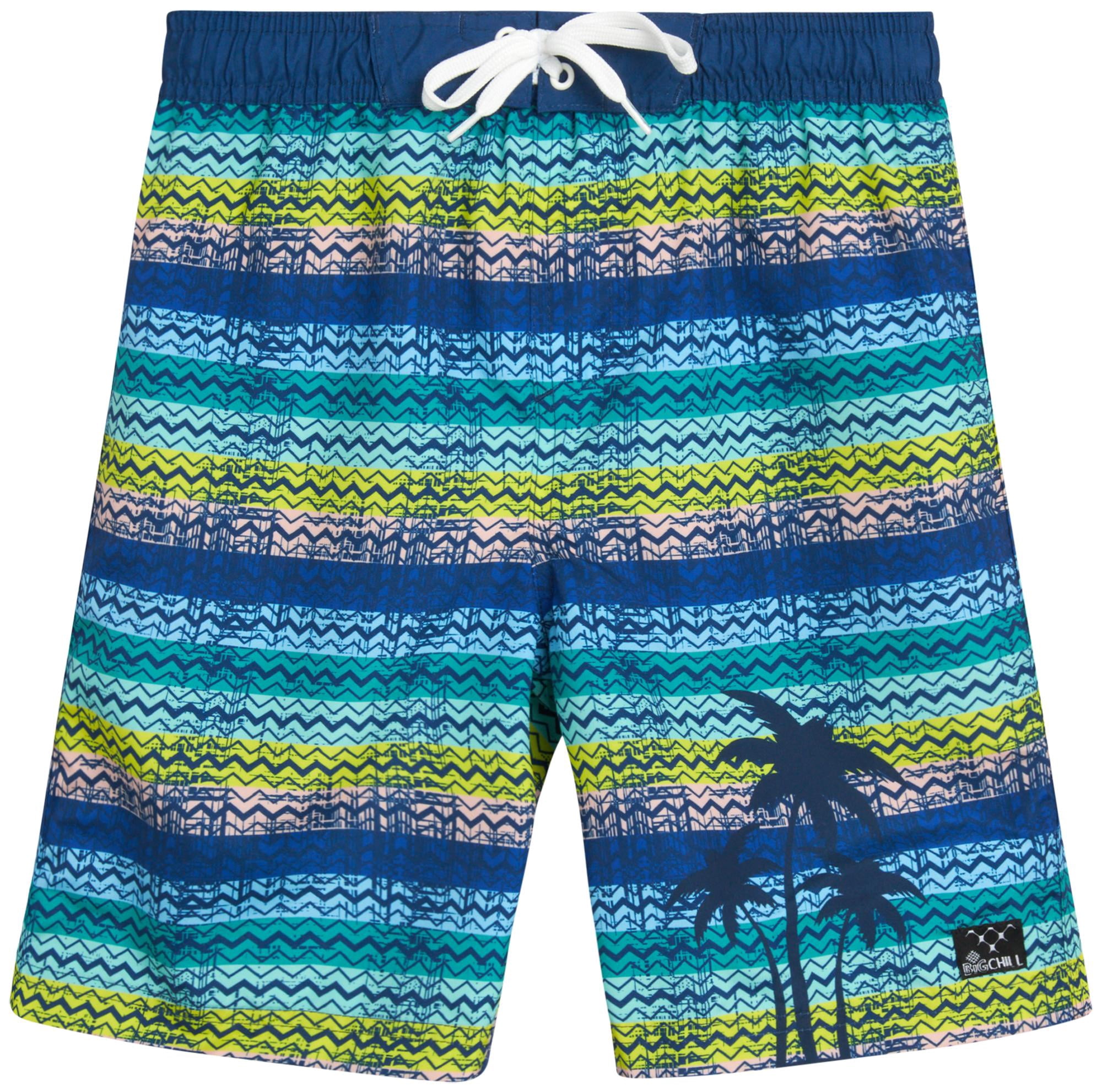 Big Chill Boys' Bathing Suit – UPF 50+ Quick Dry Board Shorts Swim ...