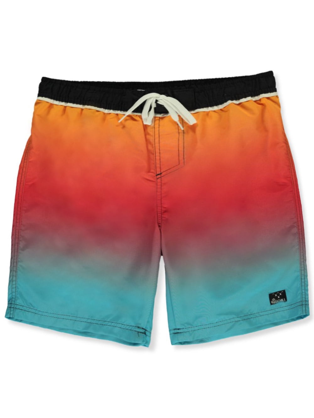 Big Chill Boys' Ombre Swim Trunks - black, 5 (Little Boys) - Walmart.com