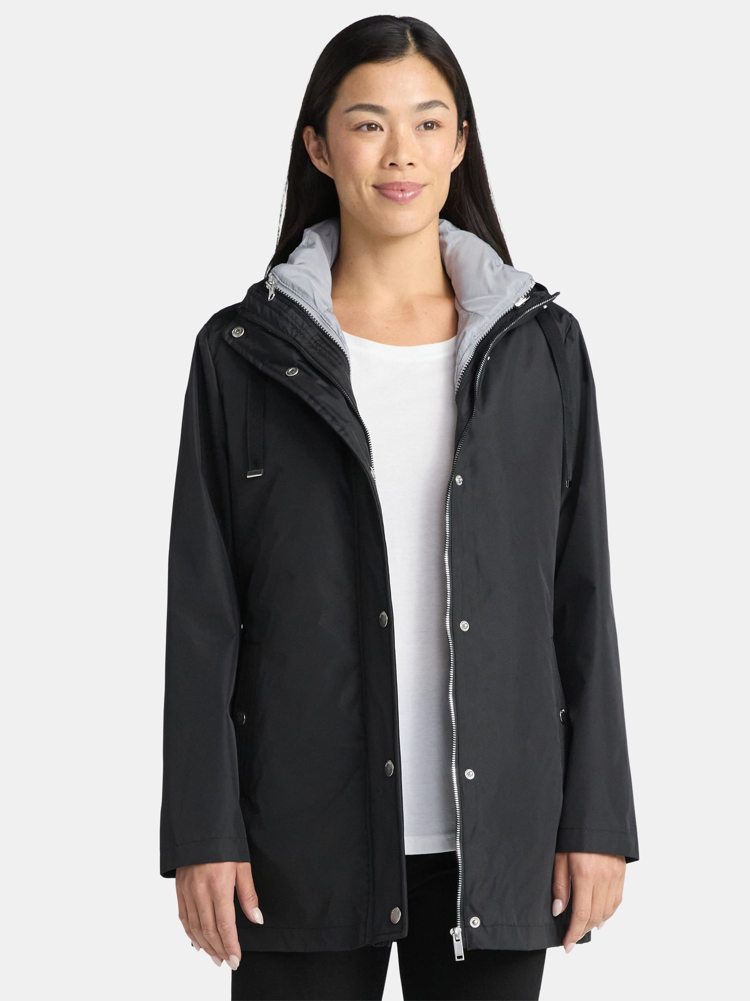 Big Chill Women's and Women's Plus 3 in 1 Systems Jacket with Hood ...