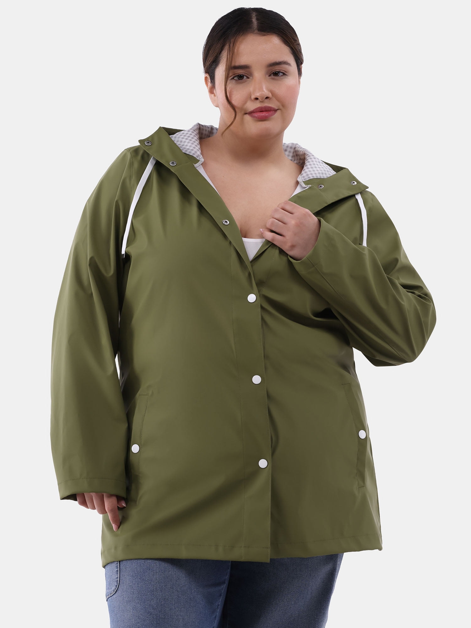 Big Chill women's Water Resistant Rain Coat - Walmart.com