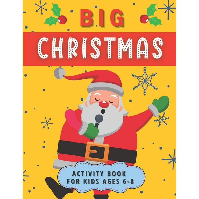 christmas cut and paste coloring pages