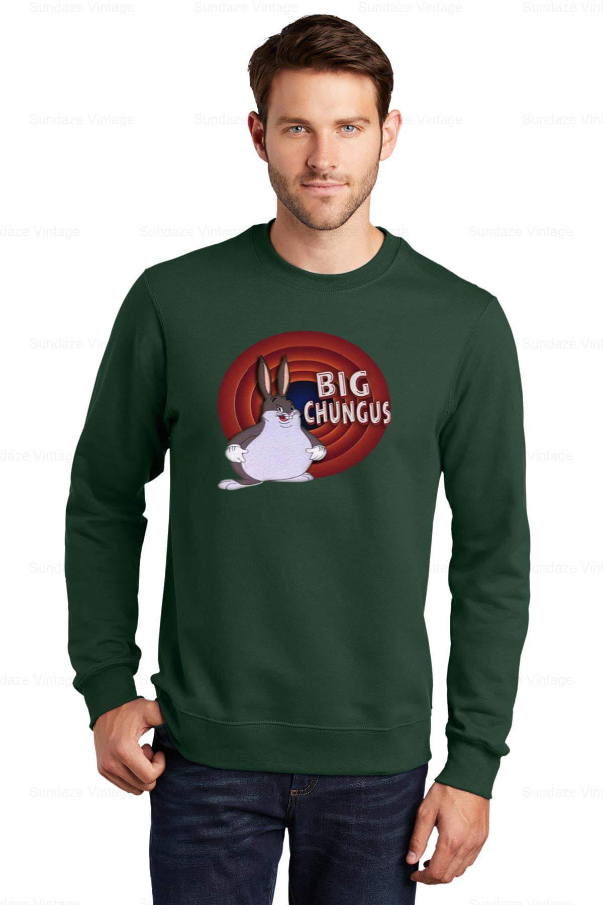 Big Chungus Meme Graphic Humor Inspired Custom Fun Sweatshirt unisex up ...