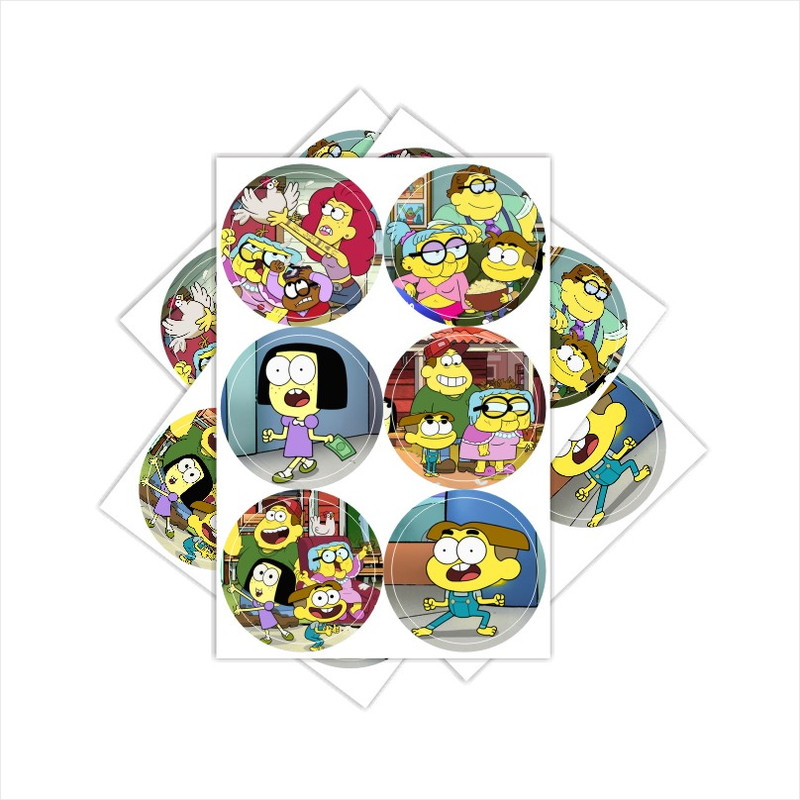 Big City Greens Stickers Party Favors Labels Birthday Thank You Themed ...