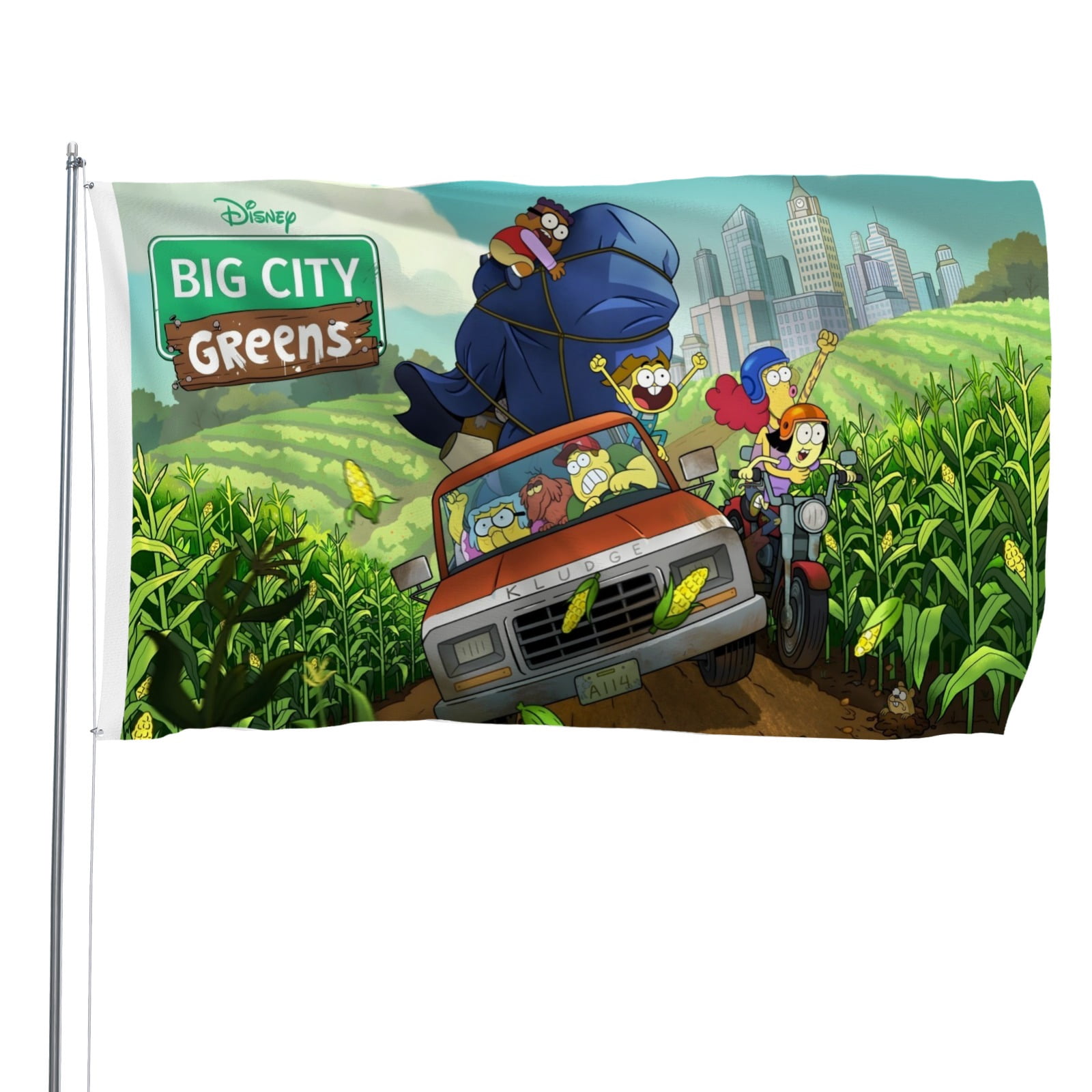 Big City Greens-themed Printed Flag Perfect gift for fans, friends, and ...