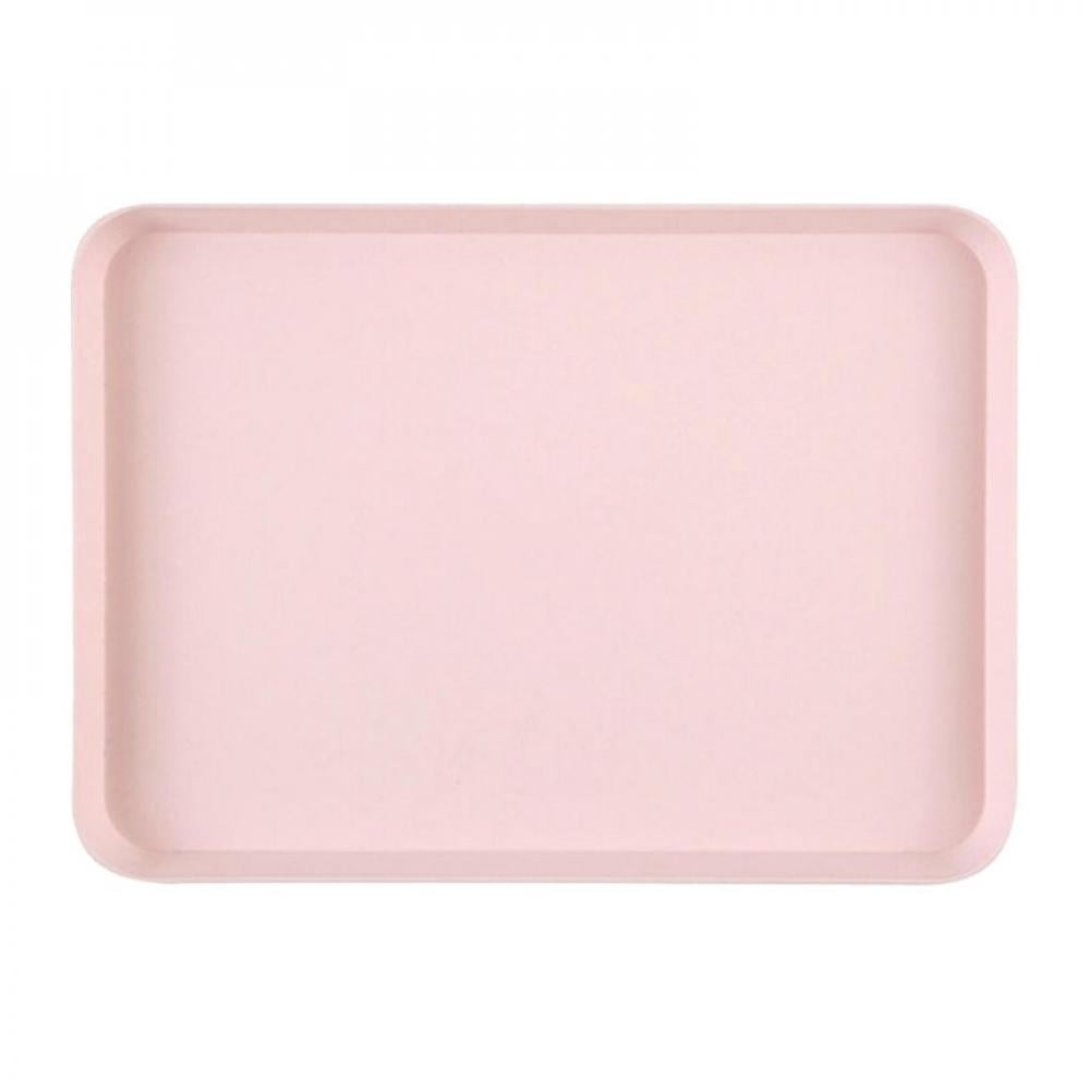 [Big Clear!]Rectangle Heavy Duty Plastic Tray Serving Platters Food ...