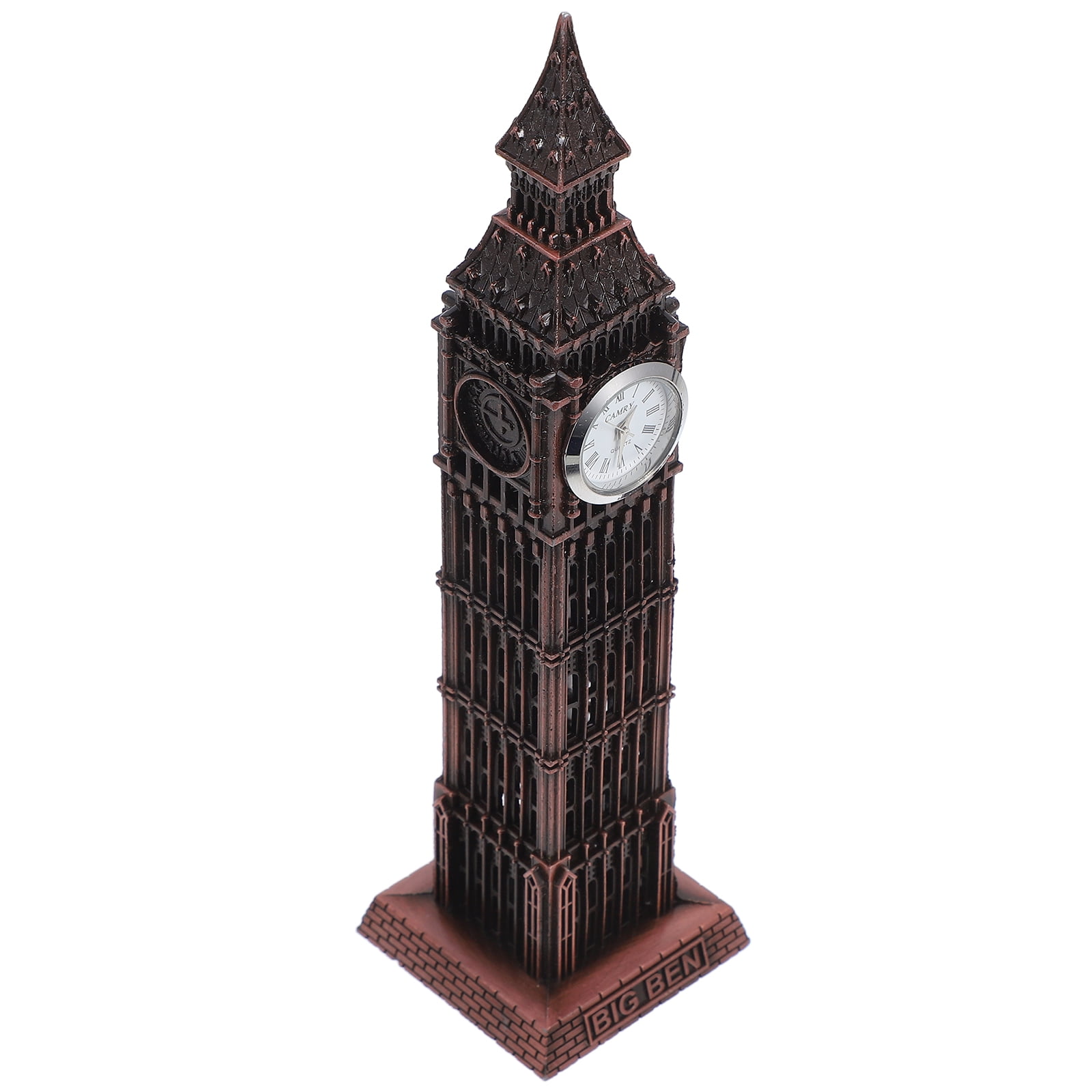 Big Clock Statue Retro City Metal British Eye Tower Bridge Uk Model ...