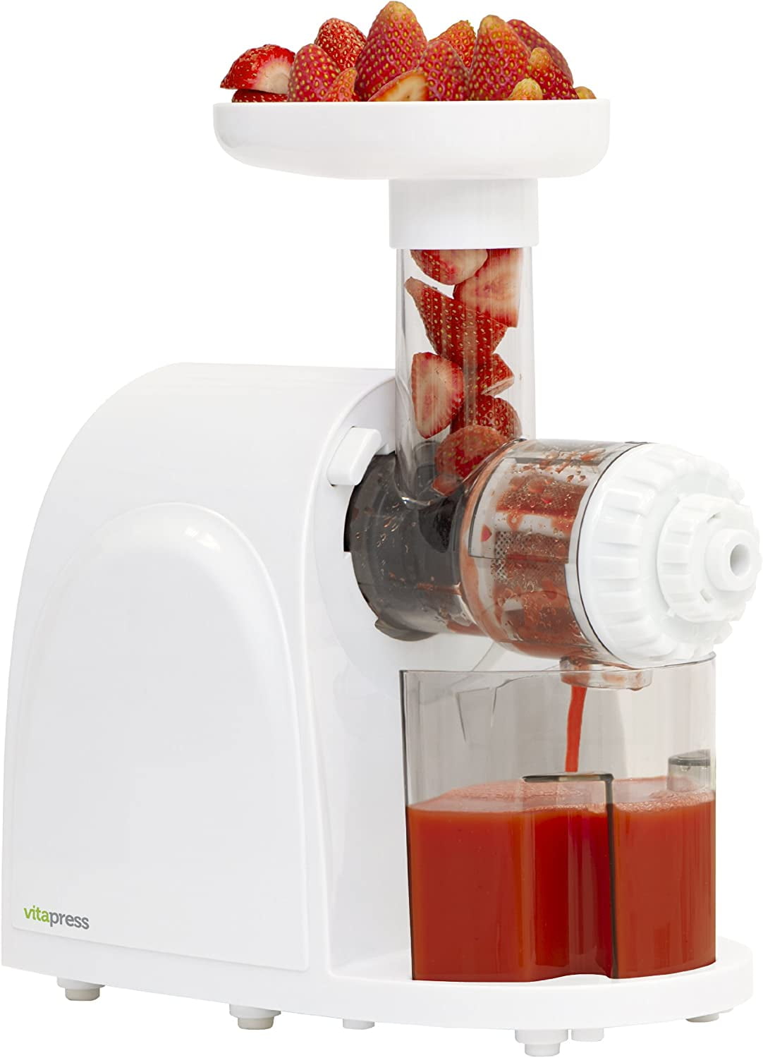 Big Cold Press Heavy Duty Slow Masticating Juicer with Reverse Function ...