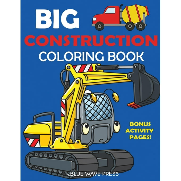 construction machine coloring pages