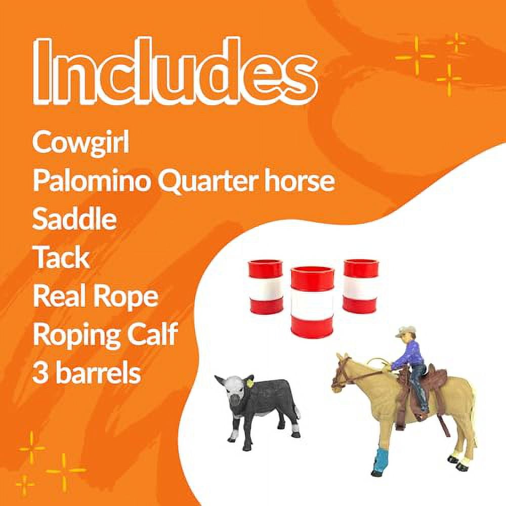 Big Country Toys 13 Piece PBR Bull Riding Playset - Rodeo Toys - Toy ...