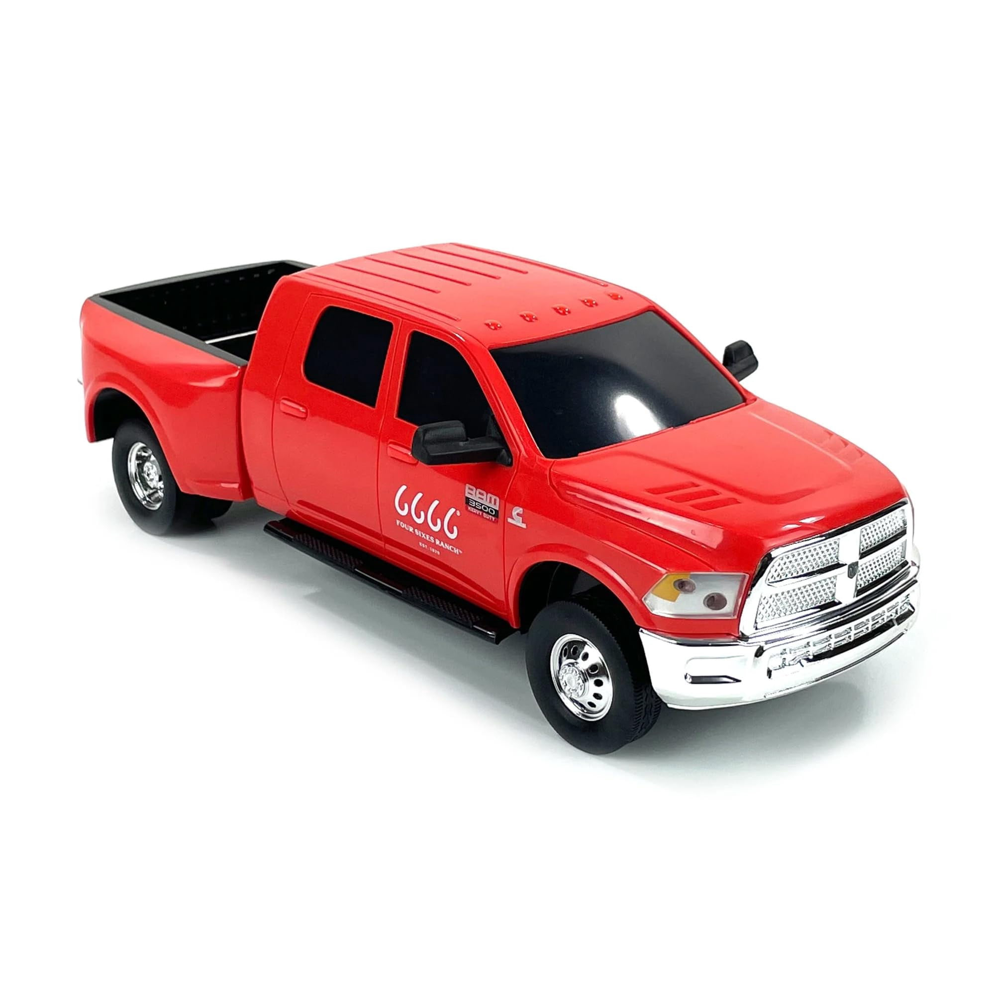 Big Country Toys Realistic Four Sixes Ranch Ram Truck Toy & Trailer ...