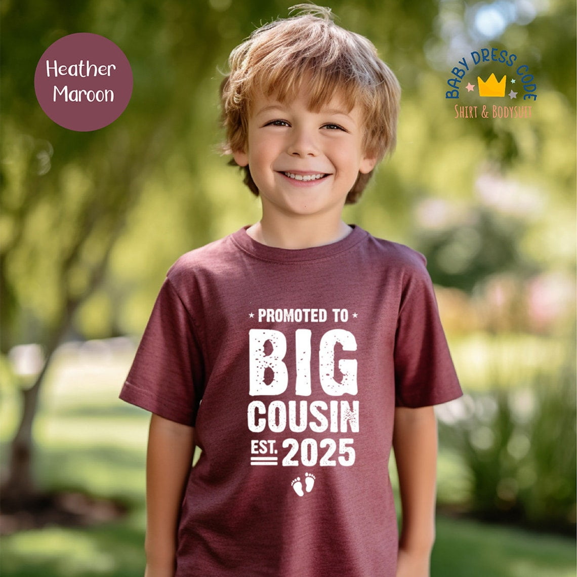 Big Cousin Kids Shirt, Promoted To Big Cousin Shirt, Baby Shower Gift Idea, Future Big Cousin ...