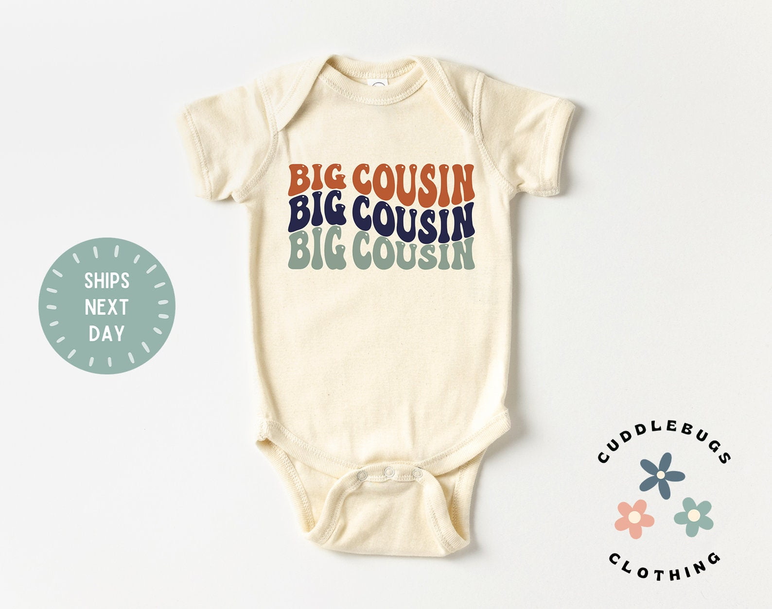 Big Cousin Onesies Bodysuit, Cute Big Cousin, Cousin Crew, Cousin Baby Gift, Matching Cousins ...