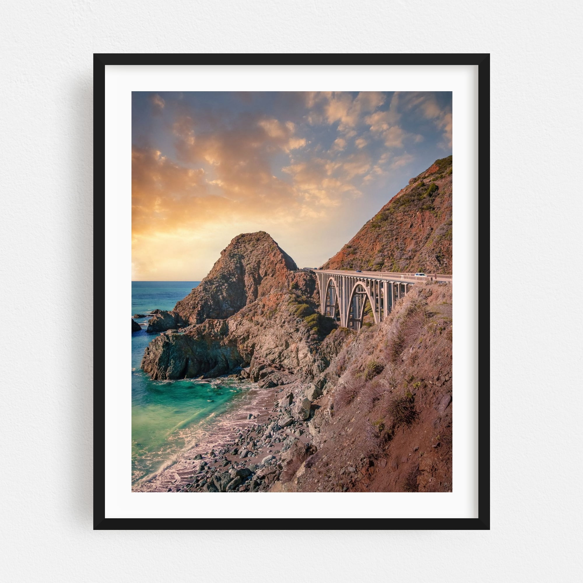 Big Creek Bridge on the PCH - Big Sur California Photography Coastal ...