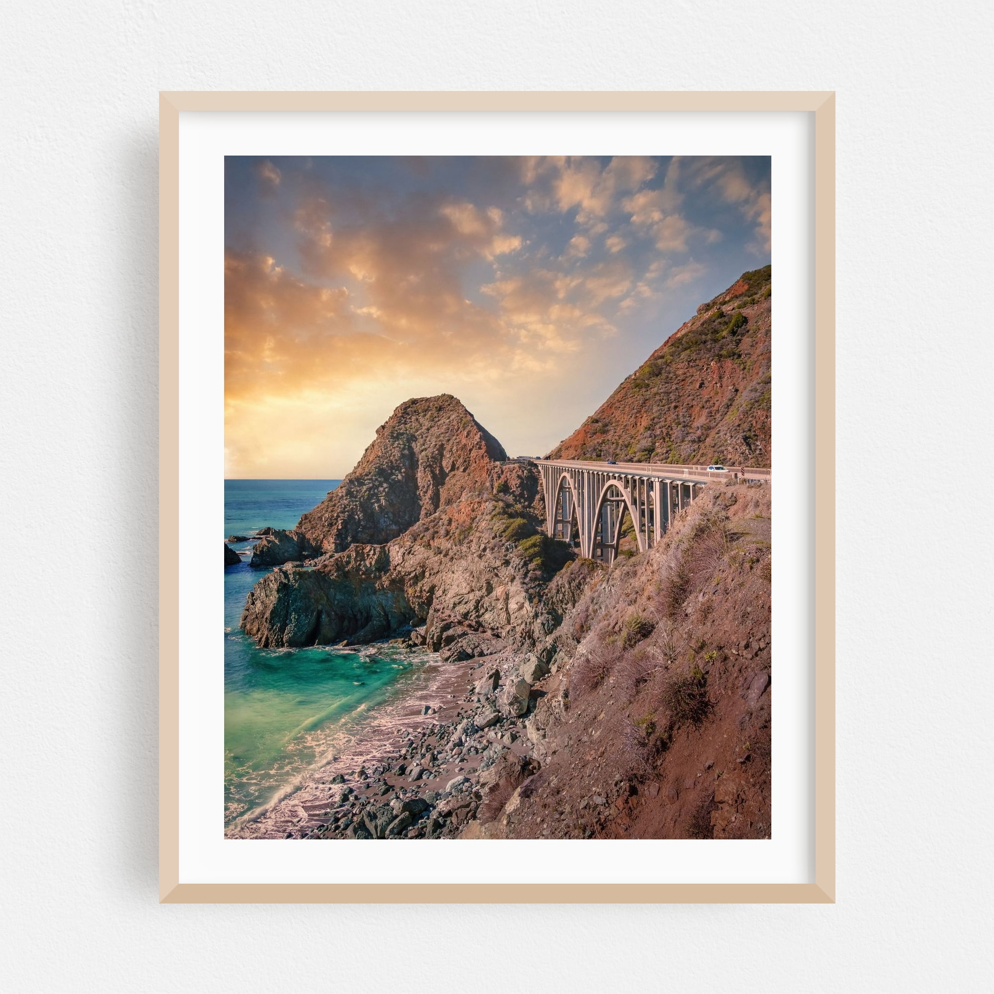 Big Creek Bridge on the PCH - Big Sur California Photography Coastal ...
