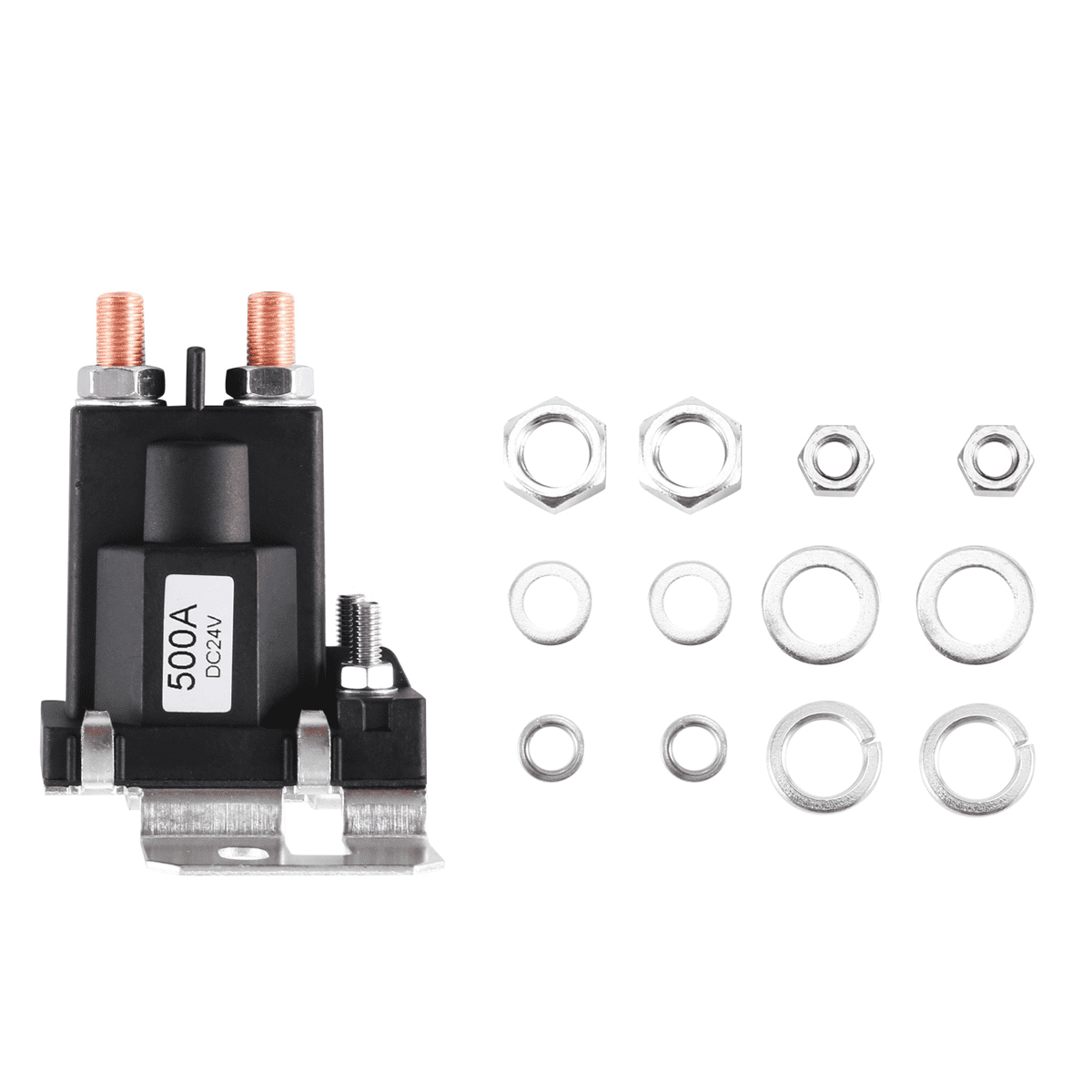 Big Current Relay 500A 24V Dual Battery Relay Car Power Switch ...