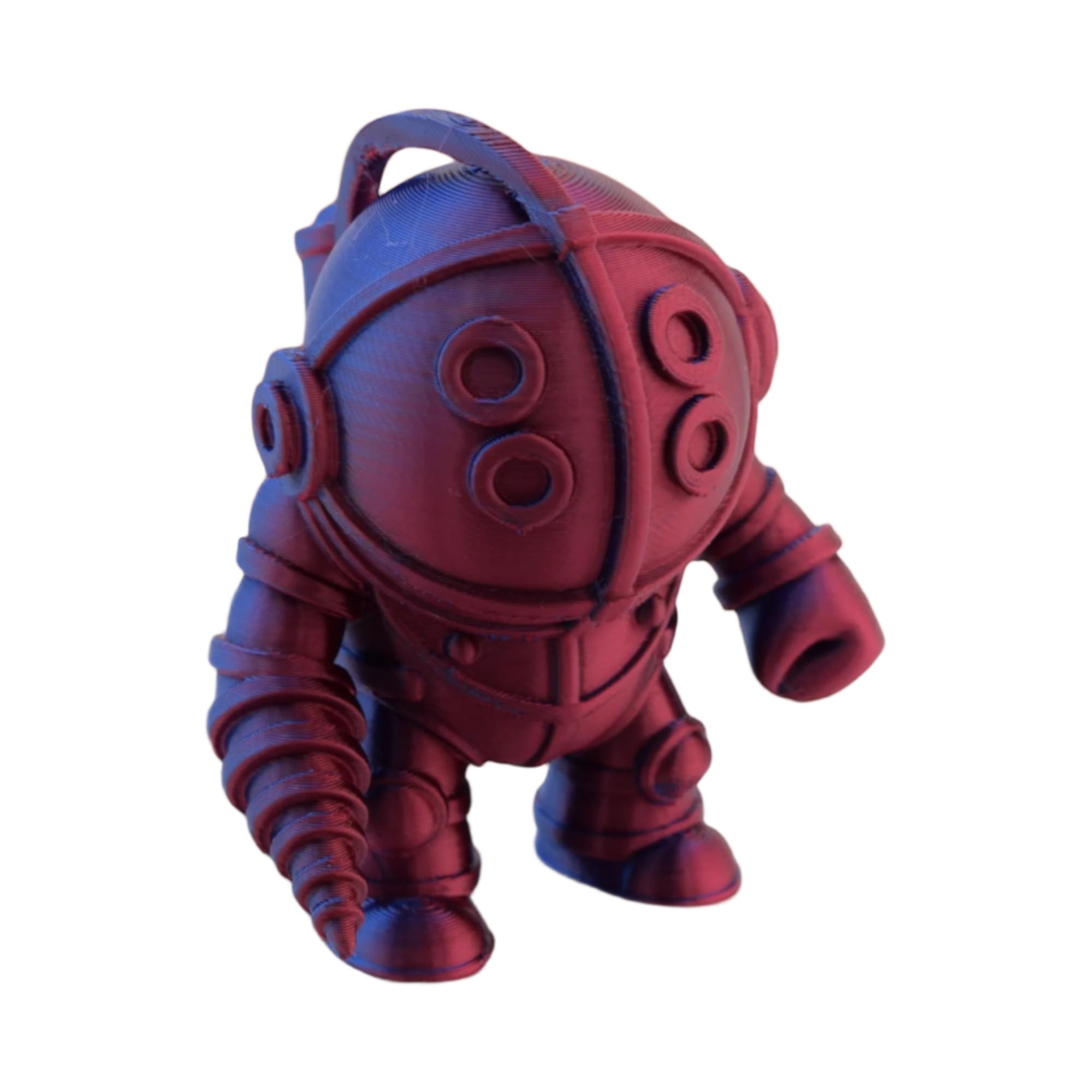Big Daddy - Bioshock - 3D Printed Chibi Figurine - Mister Bubbles ...