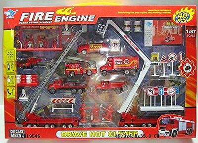 Big-Daddy Fire Rescue Toy Play Set To Create a Perfect Emergency Scene ...