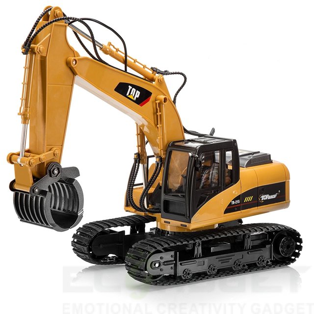 Big-Daddy RC Construction Digger: Heavy Equipment Large Radio ...