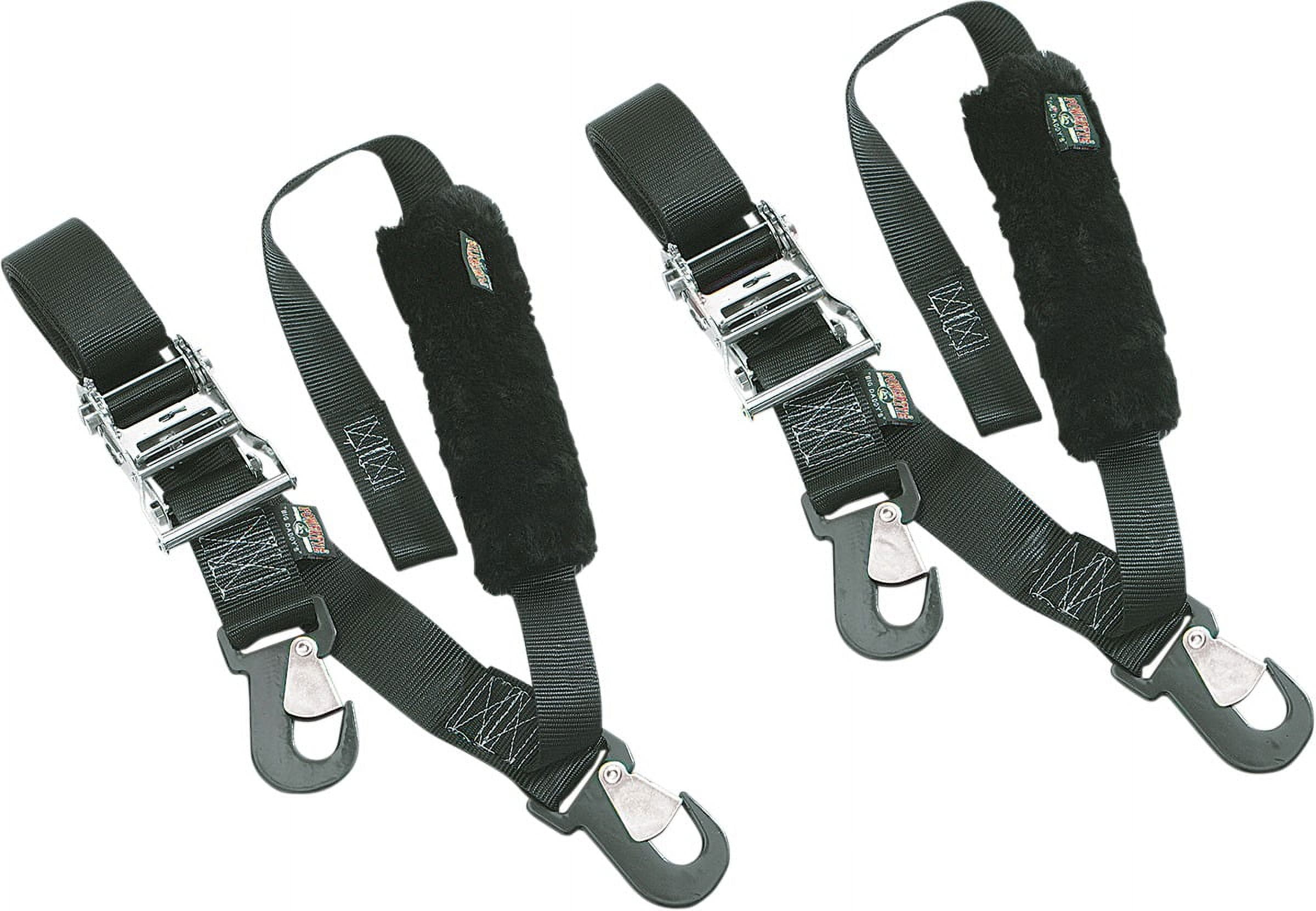 Big Daddys Tie-Down Ratchet w/2 Snap-Hook Ends and Sewn-in Sheepskin ...