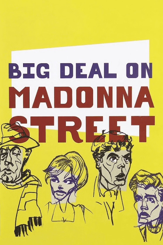 Big Deal on Madonna Street 1958 Poster 24x36 - Italian Comedy, Classic ...