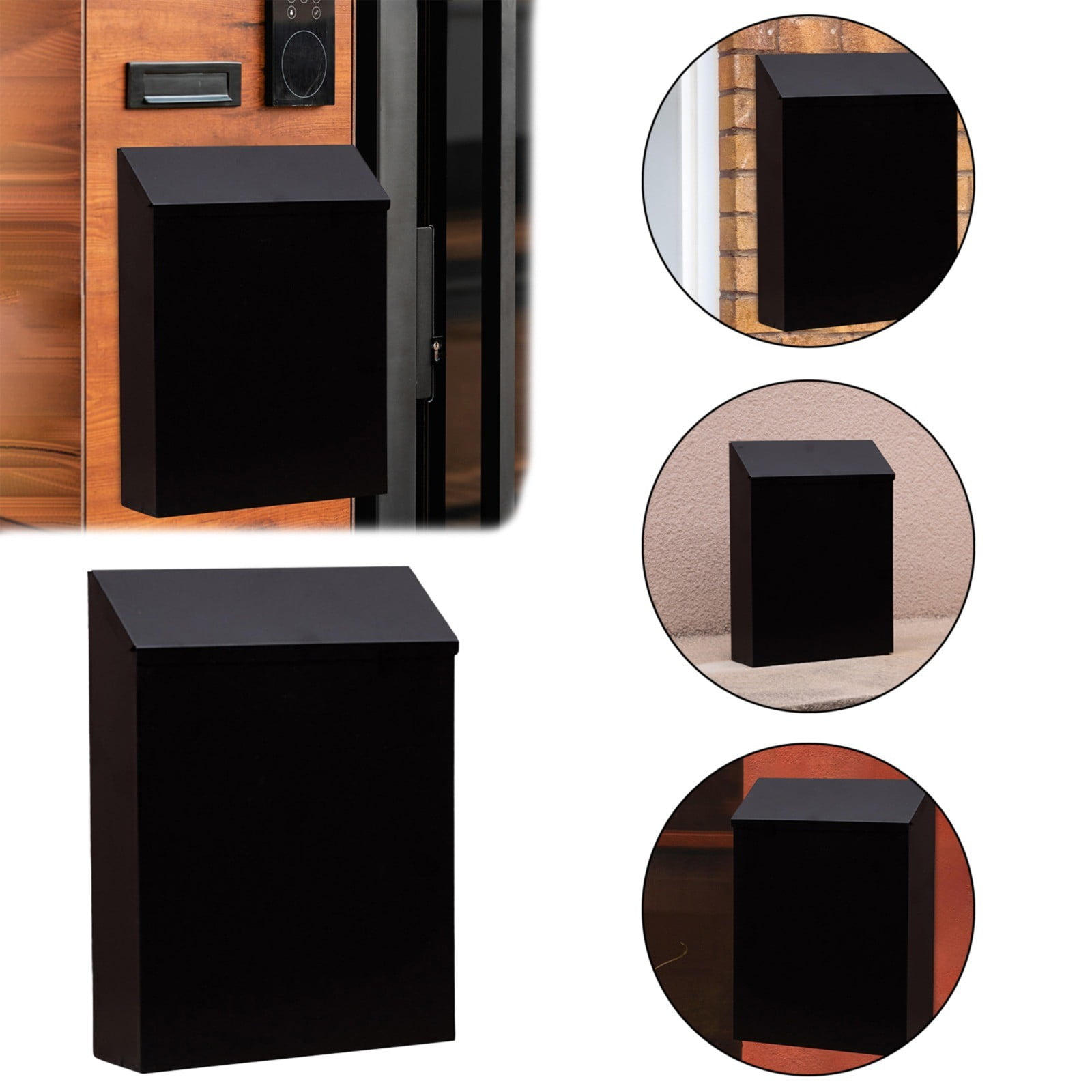 Big Deals! Clearance Wall Mounted Mailbox Drop Box with Lock Letterbox ...