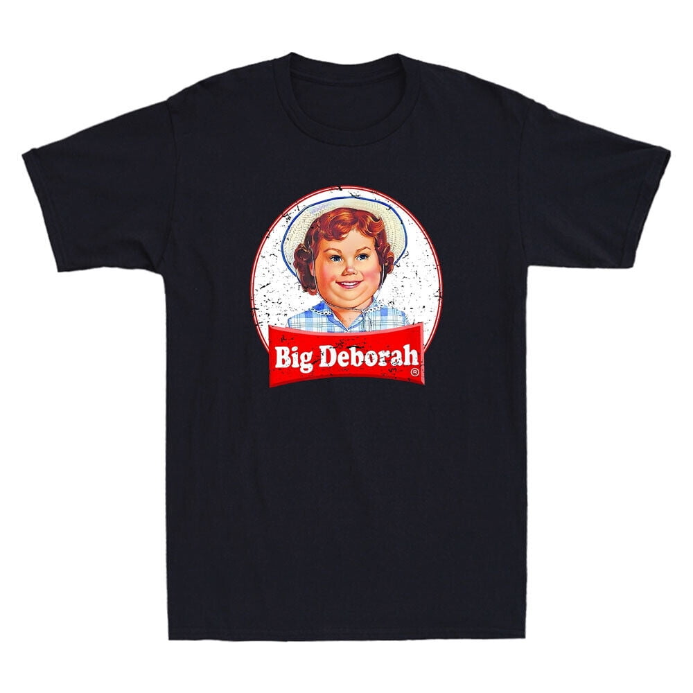Big Deborah Funny Parody Humor Quote Joke Gift Retro Men's Short Sleeve ...