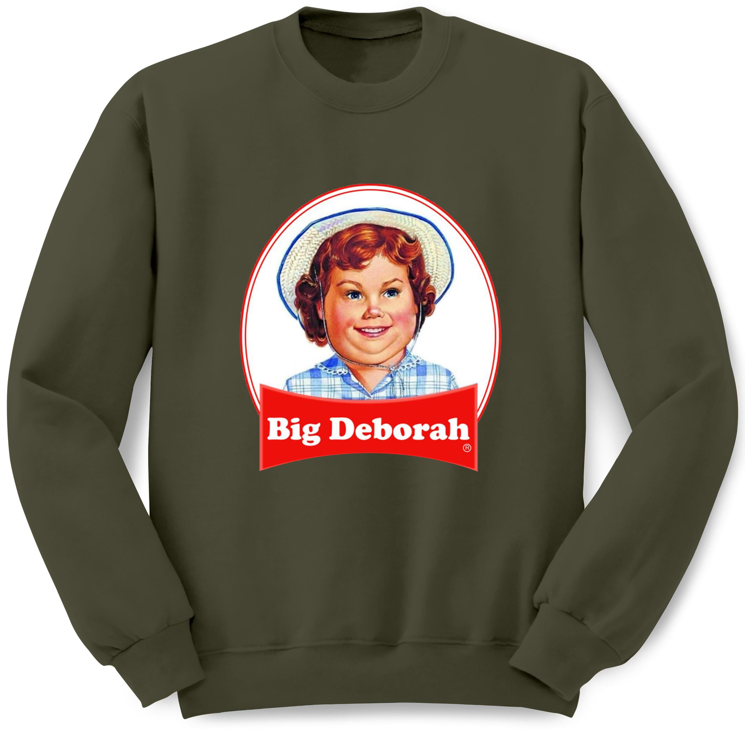 Big Deborah Funny Parody Humor Quote Joke Gift Retro Mens Womens Shirts ...