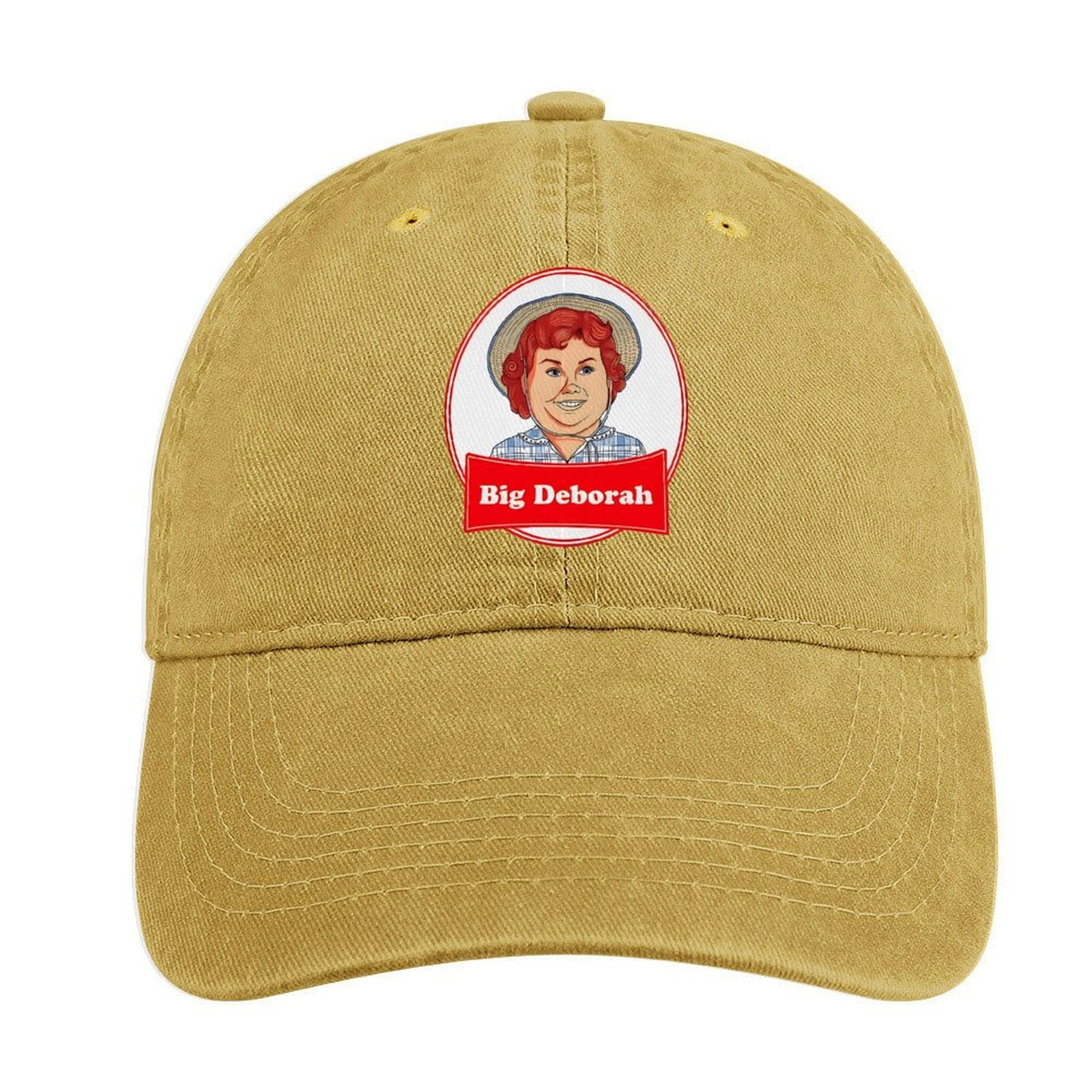 Big Deborah Sand Colour Hat Adjustable Funny Fashion Unisex Baseball ...