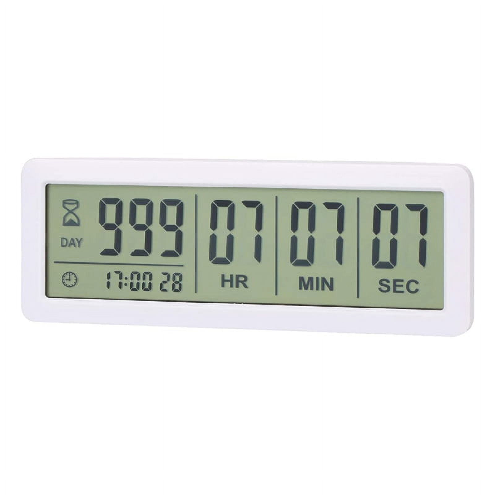 Big Digital Countdown Days Clock - 999 Days Count Down Clock for ...