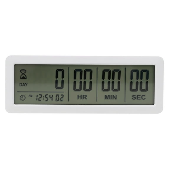 Big Digital Countdown Days Timer Clock - 999 Count Down for Graduation ...