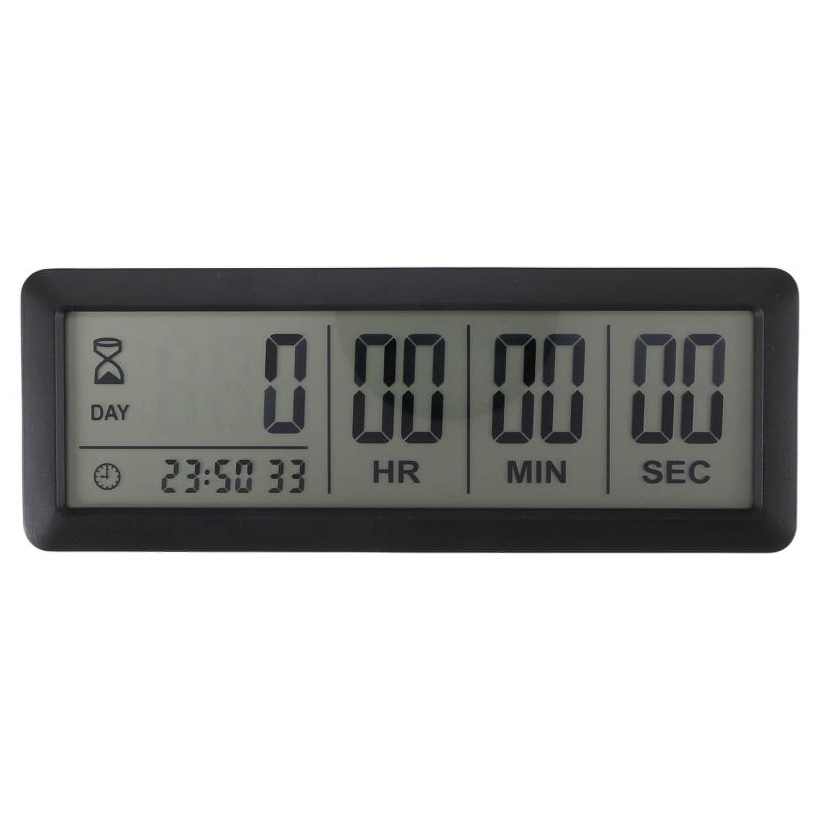 Big Digital Countdown Days Timer Clock - 999 Days Count Down Clock ...