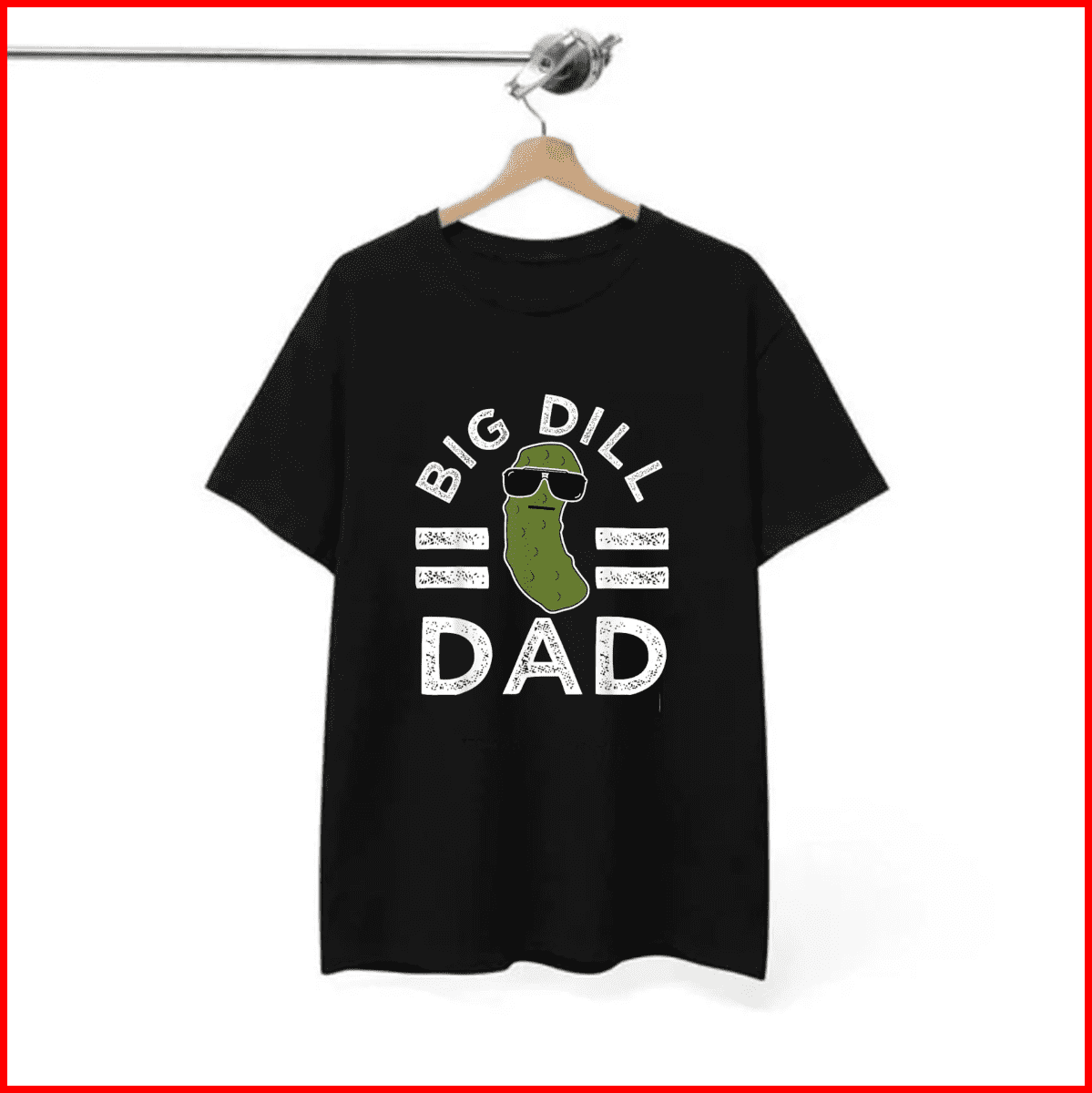 Big Dill Pickle Pun Funny Saying Dad Joke Fatherhood Humor Comedy ...