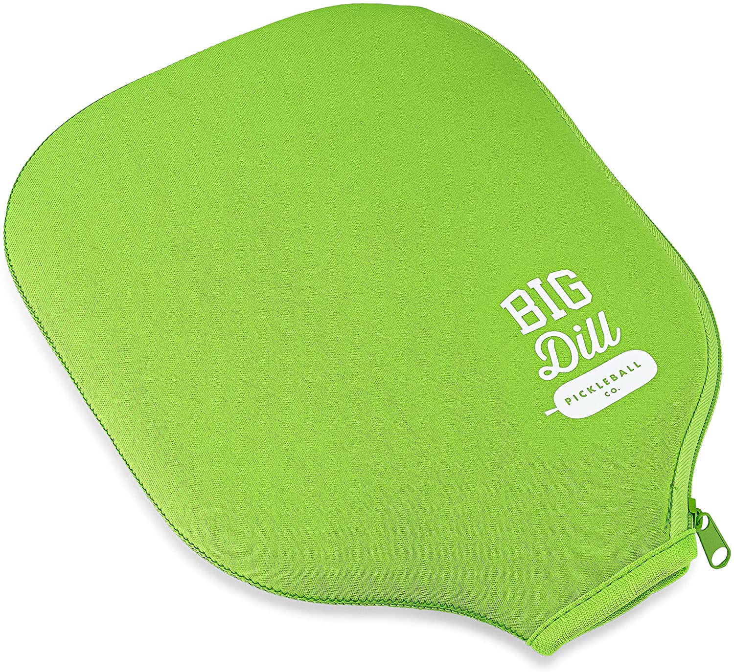 Big Dill Pickleball Co. Neoprene Pickleball Paddle Cover, Lime Green ...