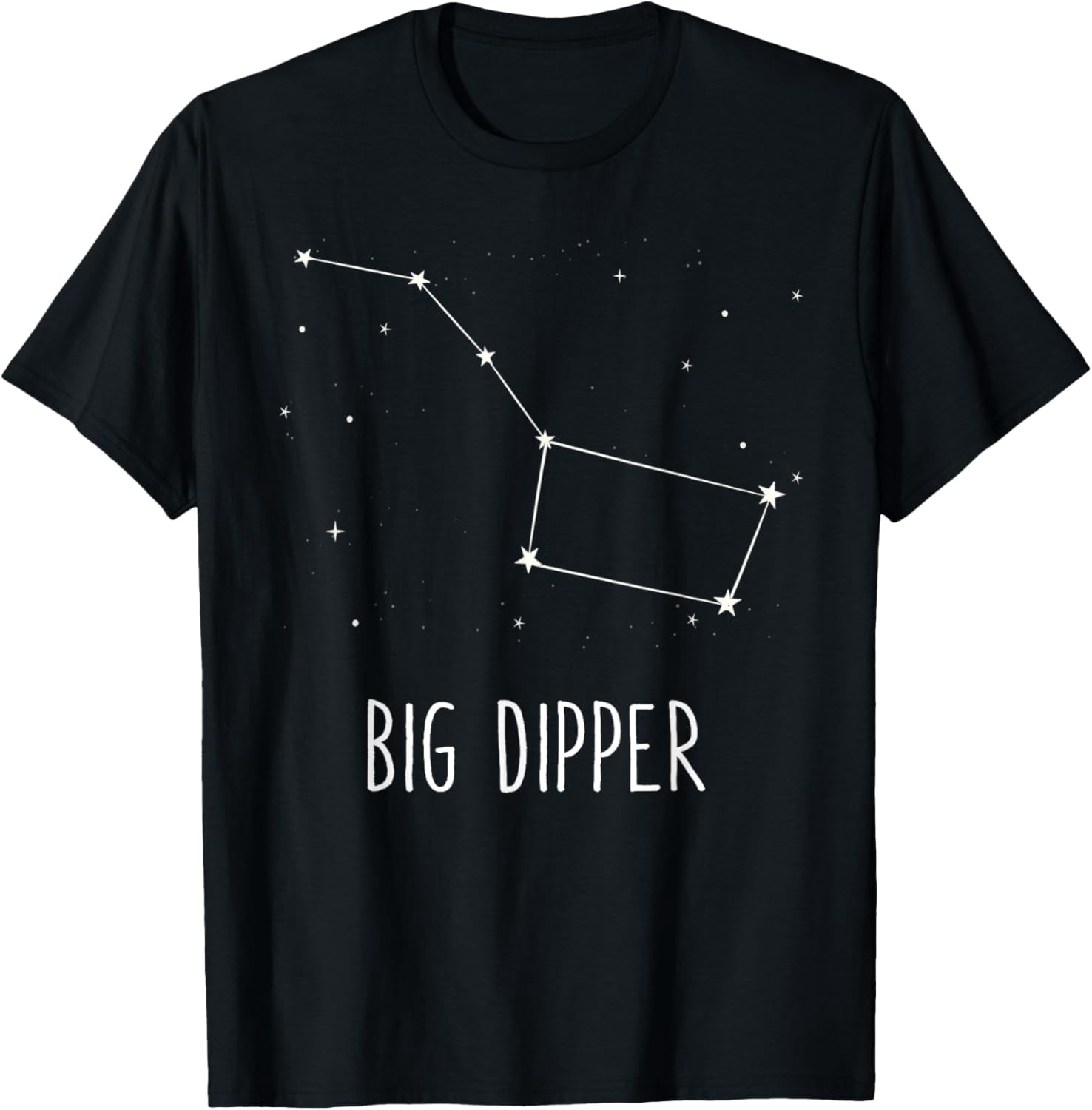 Big Dipper Constellation Cute Space Stargazing Gift T-Shirt men and ...