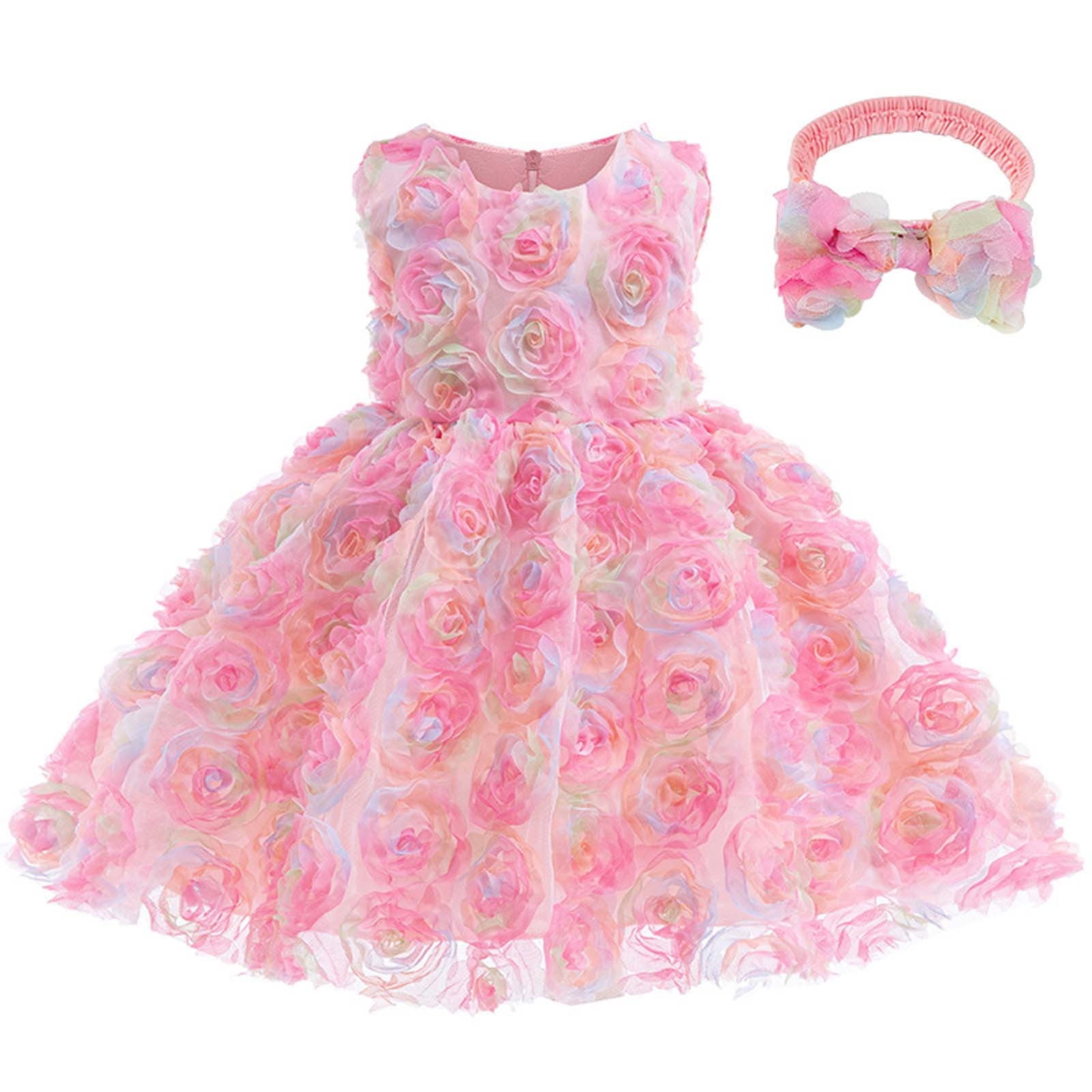Big Discount,European-American Children's Clothing 3D Flower Design ...