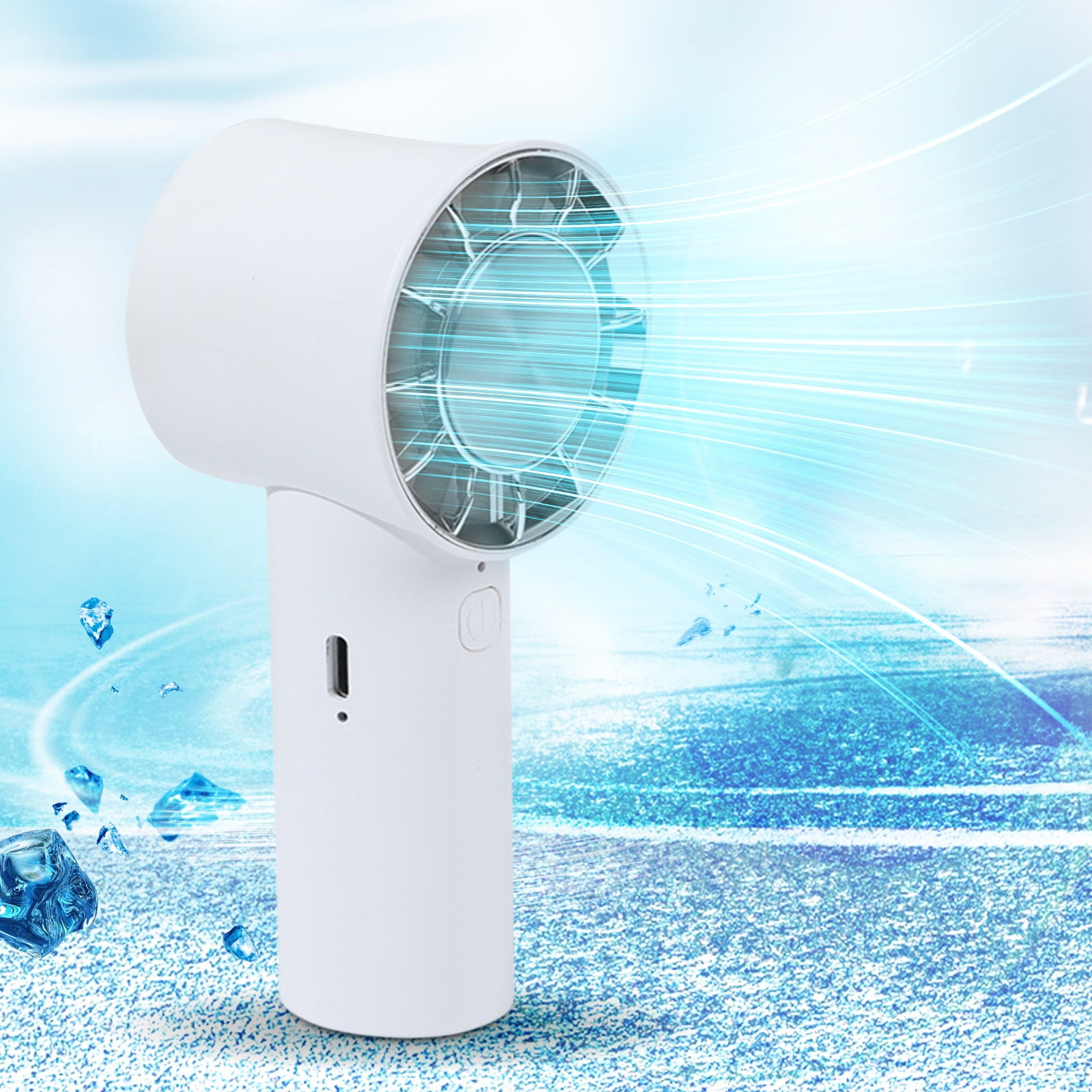 Big Discount, New Semiconductor Cold Compress Fan, Portable 12V USB Fan ...