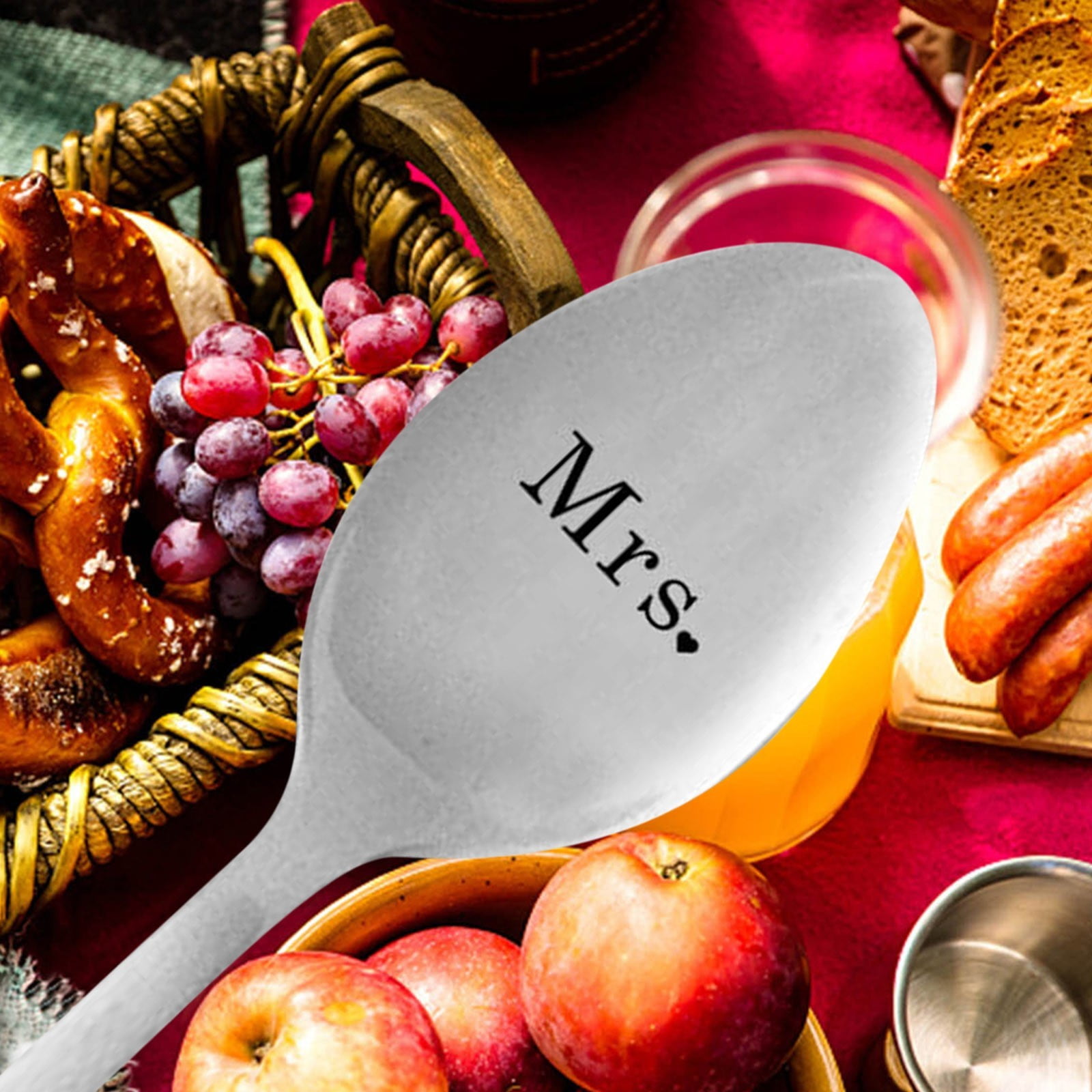 Big Discount, Stainless Steel Milk Coffee Spoon, Dessert Ice Cream ...