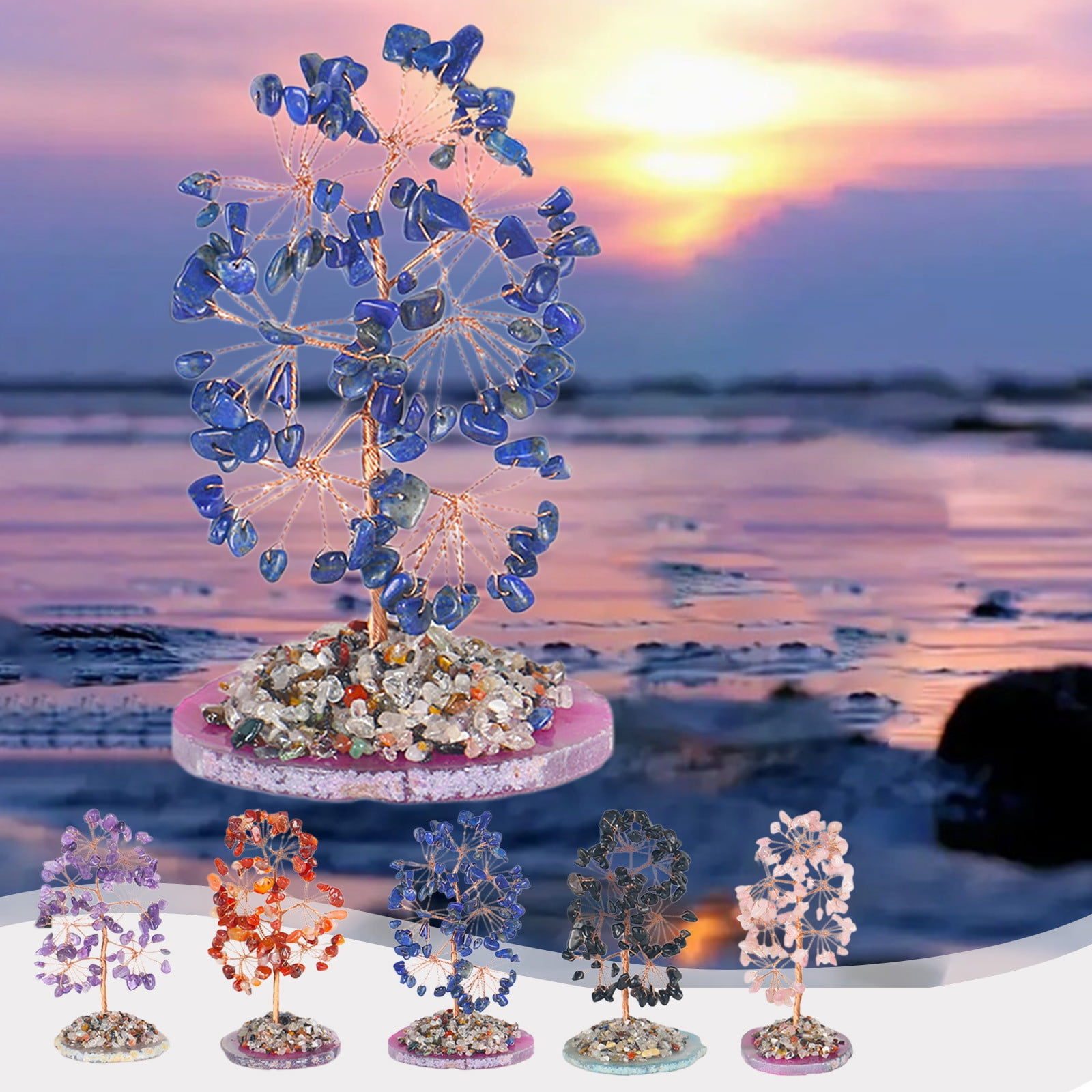 Big Discounts, Topliu Healing Crystal Money Tree Chakra Feng Shui ...