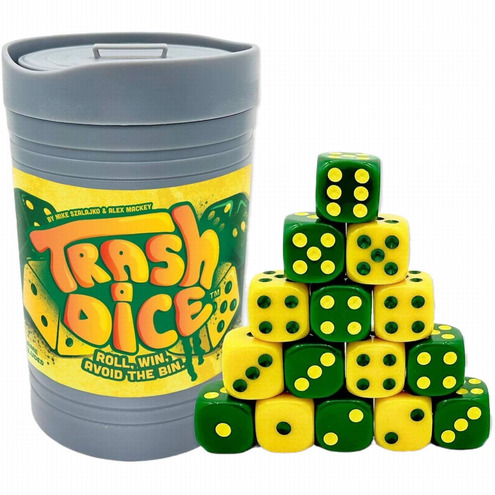 Big Discoveries Trash Dice Fast Paced Family Dice Game | Exciting 2 ...