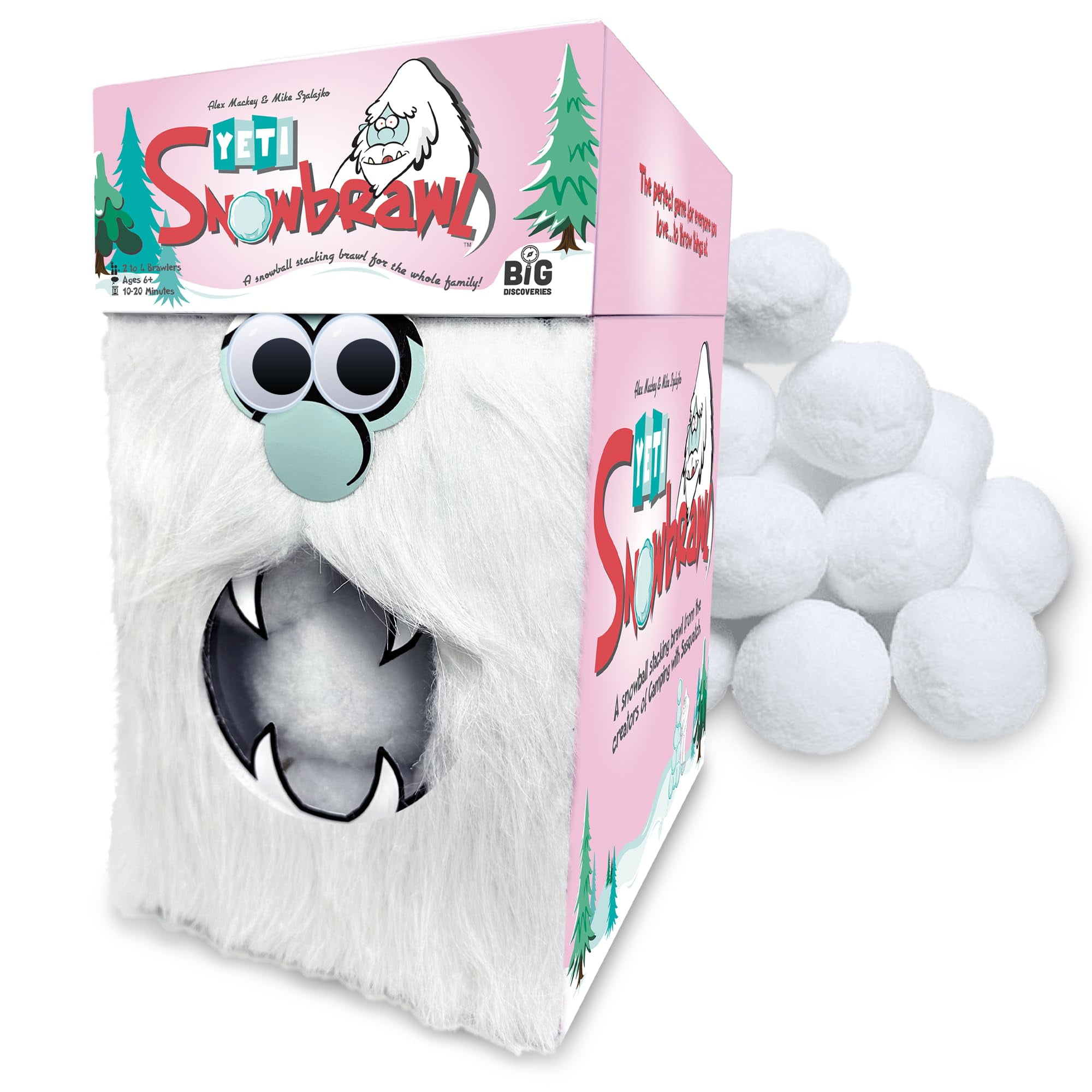 Big Discoveries Yeti Snowbrawl - A Snowball Stacking Brawl Card Game ...