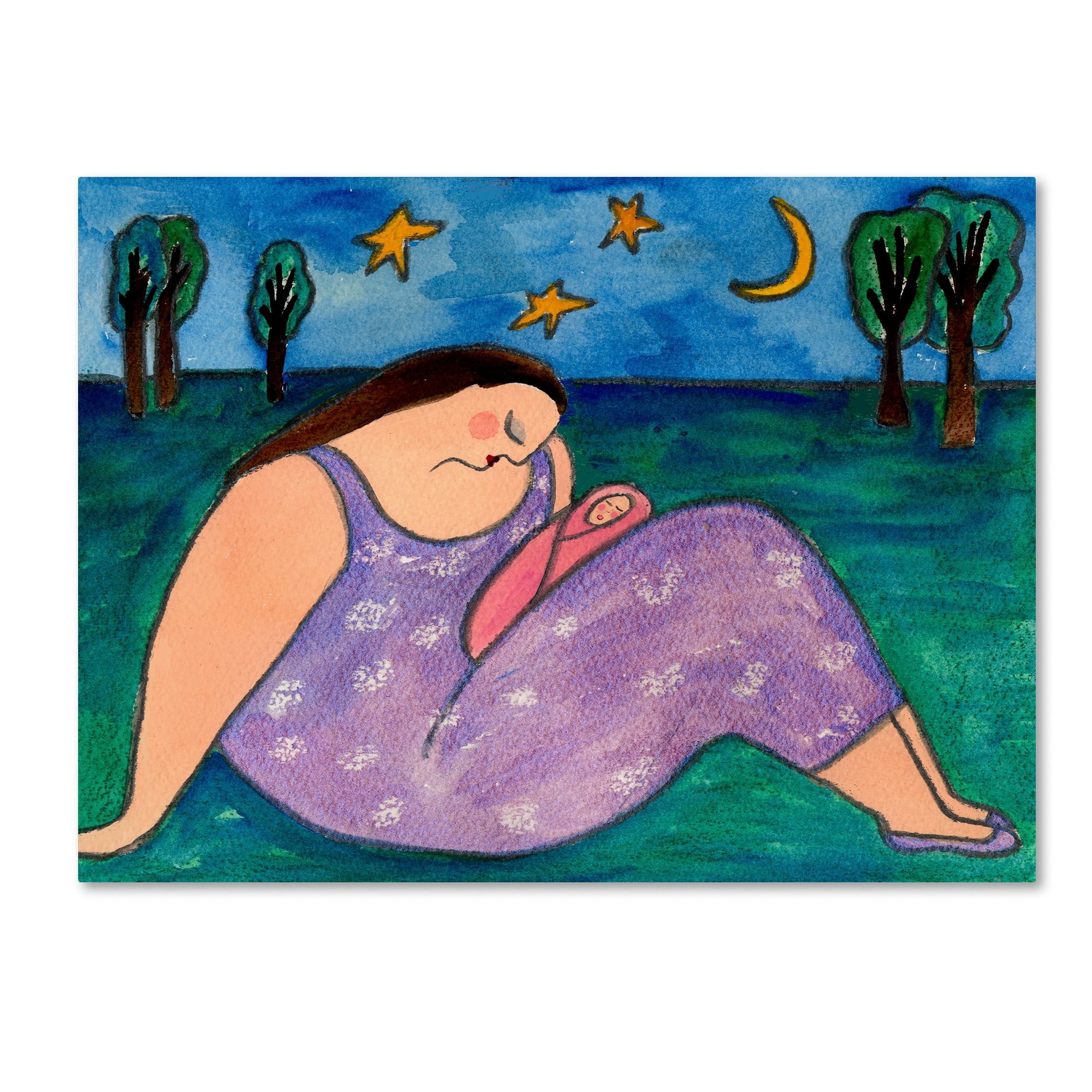 Big Diva Early Evening' Canvas Art by Wyanne - Walmart.com