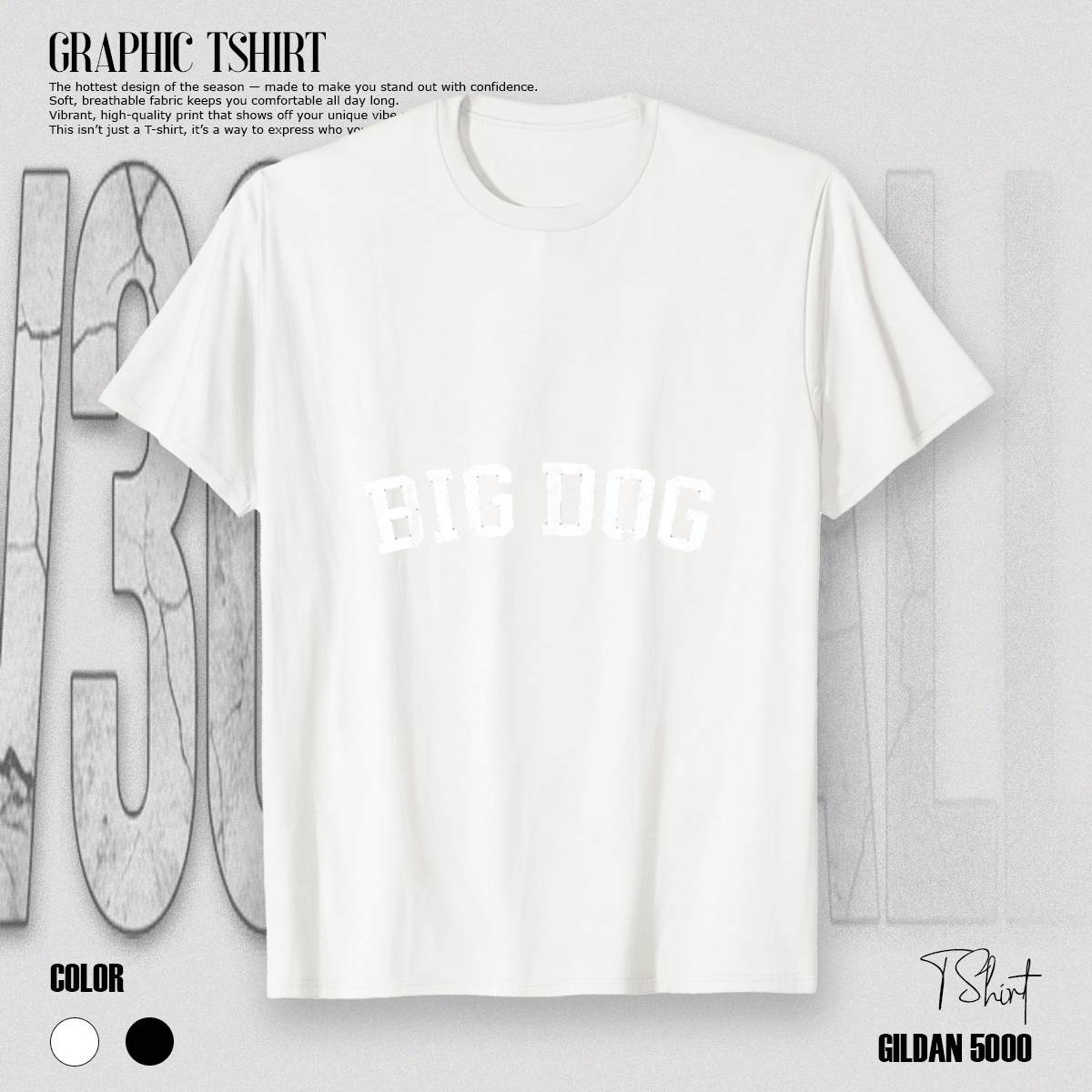 Big Dog Canine Leader Alpha Group Authority Statement Graphic Tee ...