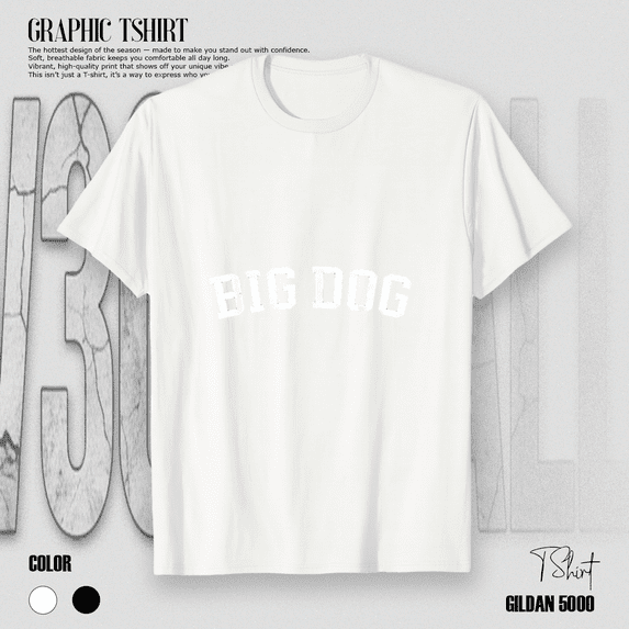 Big Dog Canine Leader Alpha Group Authority Statement Graphic Tee ...