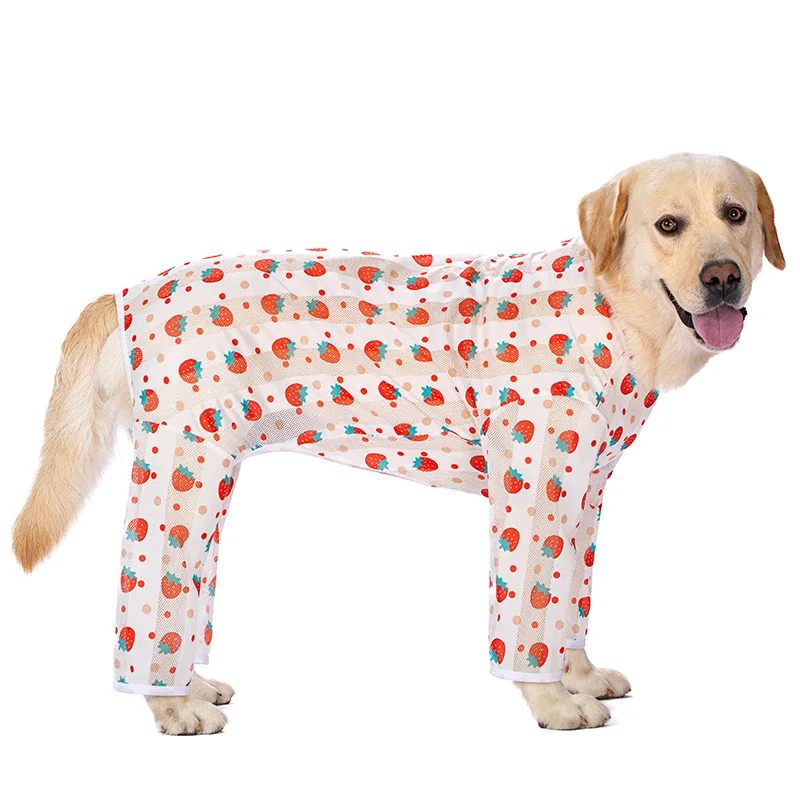 Big Dog Clothing Jumpsuit Large Dog Clothes Overalls Corgi Samoyed ...