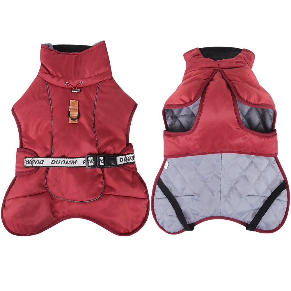Big Dog Jacket Windproof Winter Warm Dog Clothes for Medium Large Dogs ...