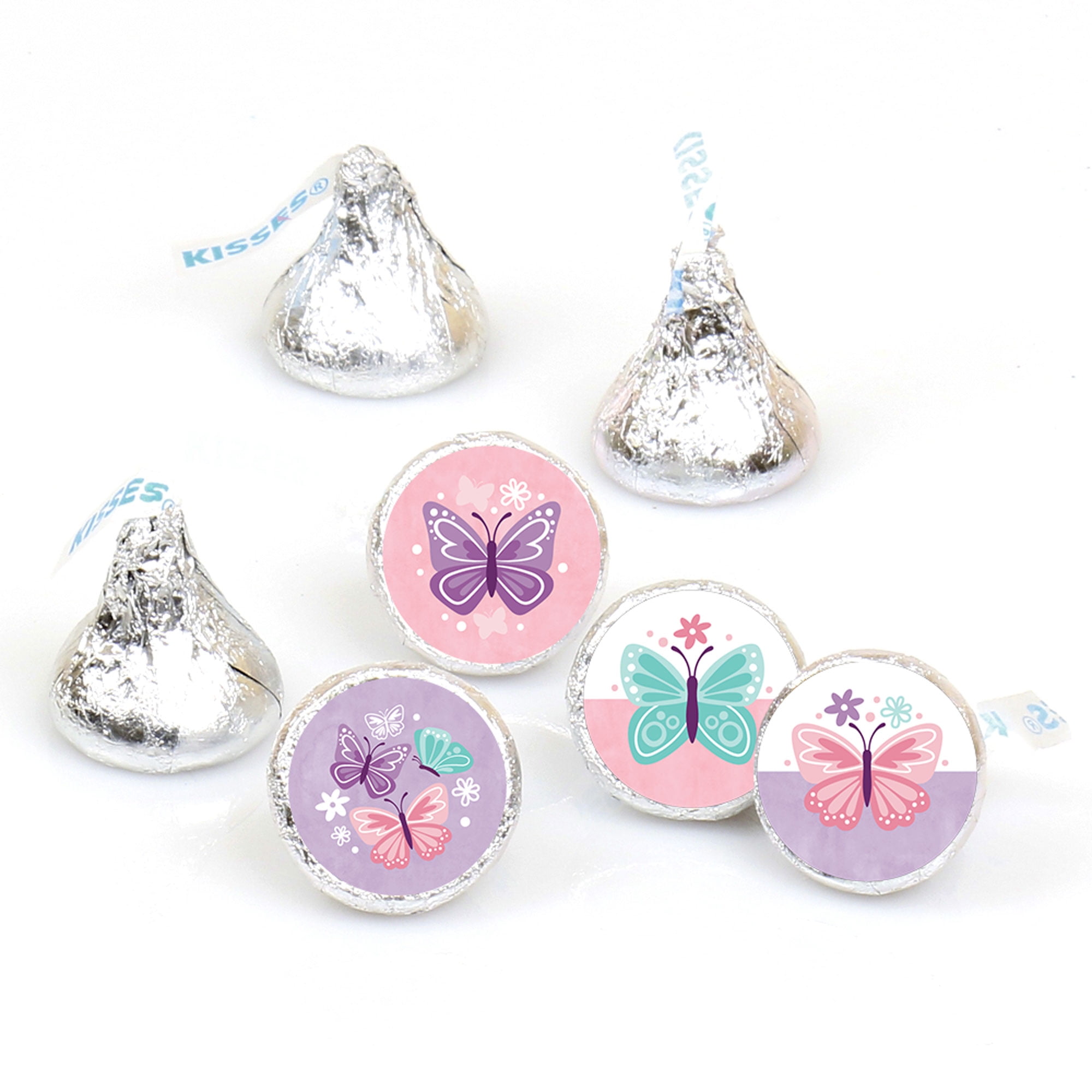 Big Dot of Happiness Beautiful Butterfly - Floral Baby Shower Birthday ...