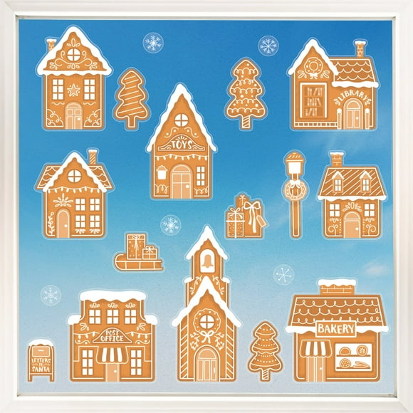 Gingerbread House Stickers