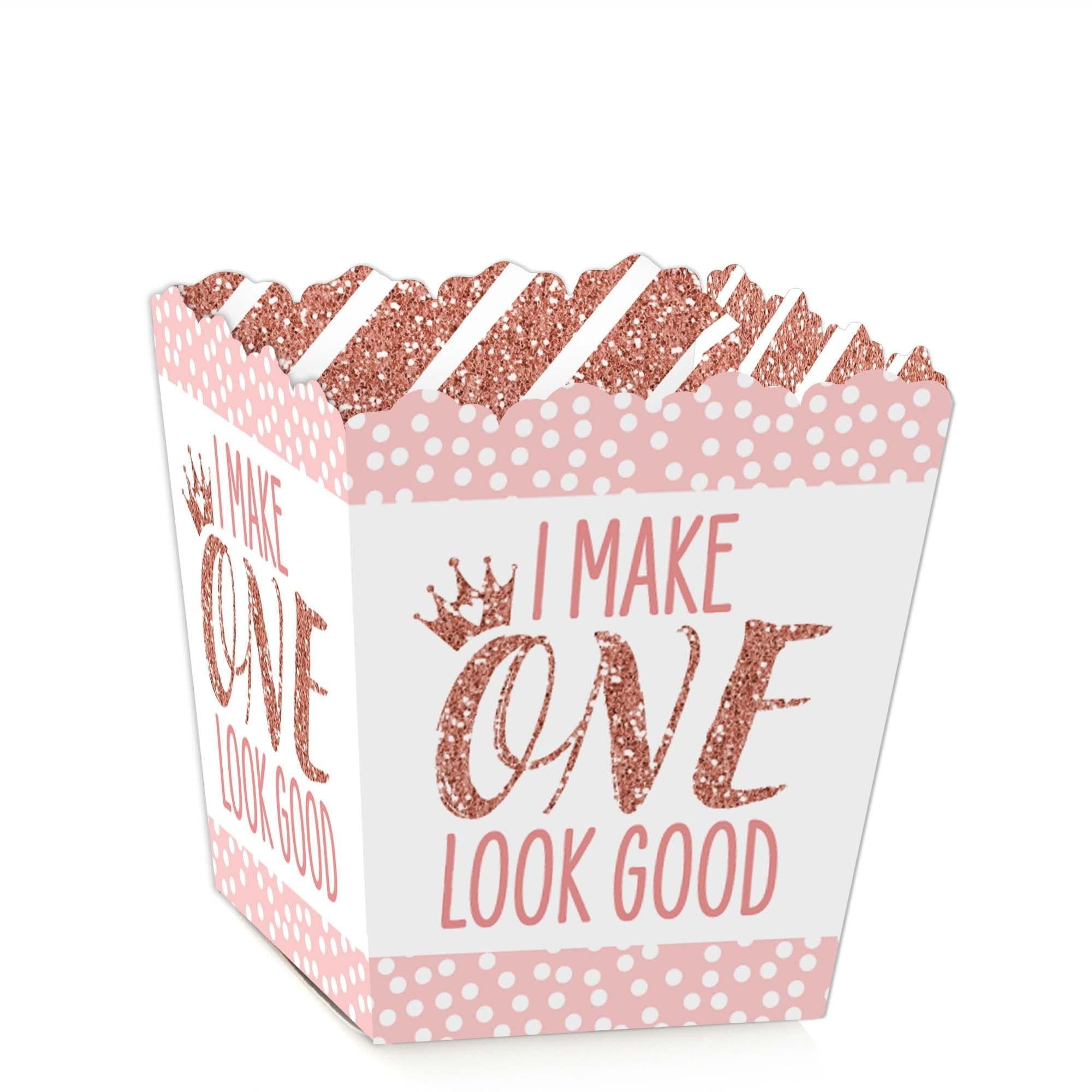 Big Dot of Happiness 1st Birthday Little Miss Onederful - Party Mini ...